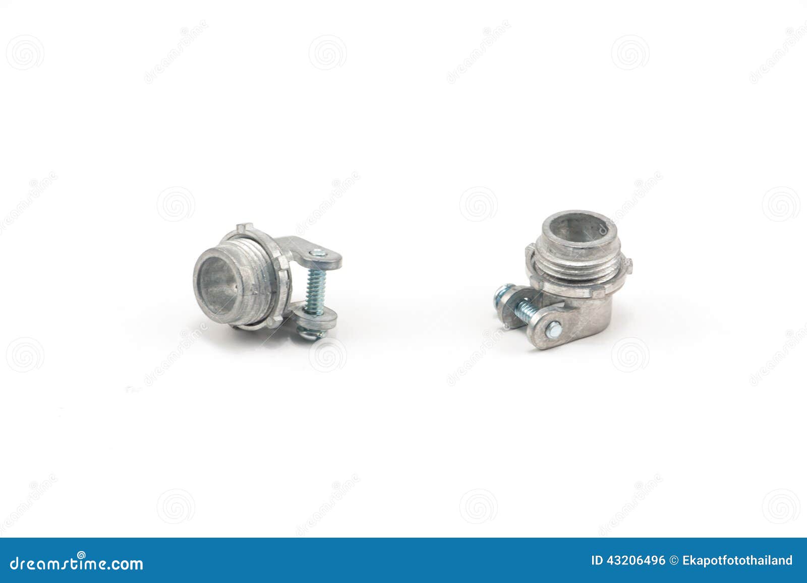 E.M.T. connector stock photo. Image of wire, connector - 43206496