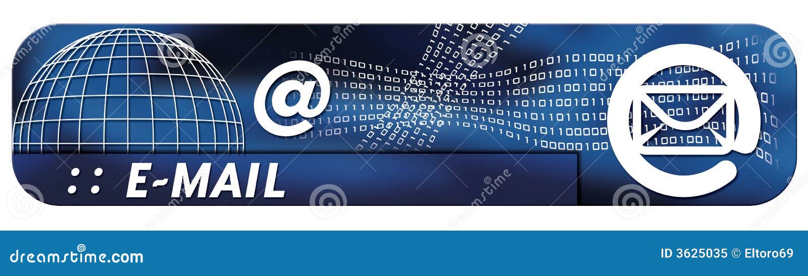 E-mail Banner Royalty Free Stock Photo - Image: 3625035