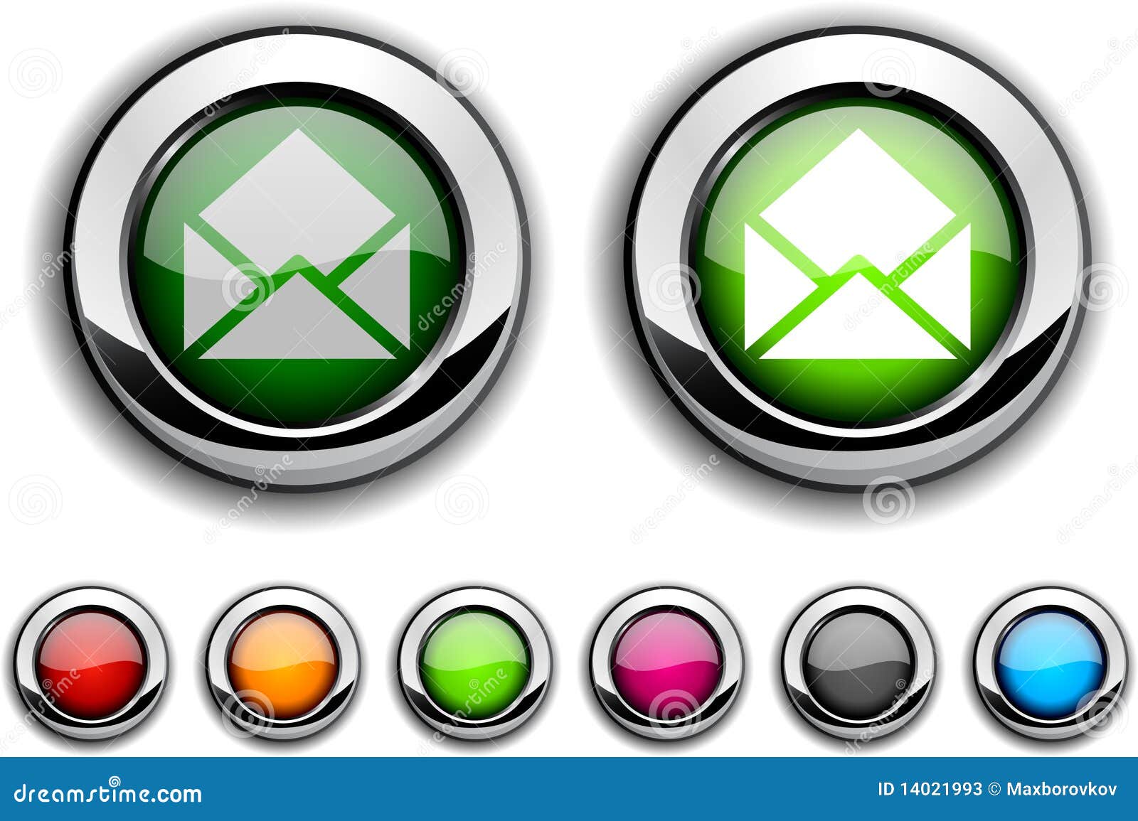 E-mail button. stock vector. Illustration of blue, cover - 14021993