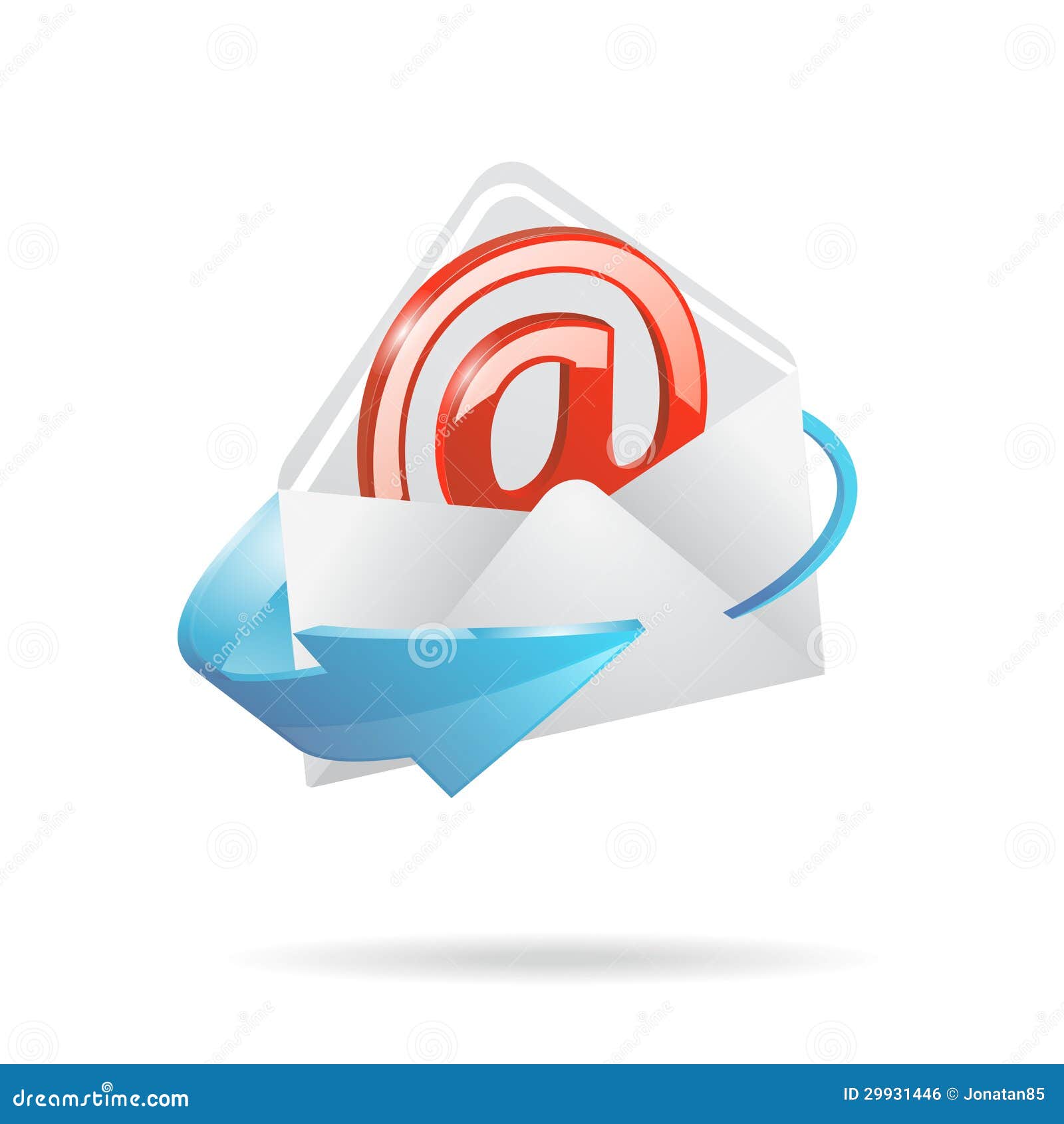E-mail concept vector illustratie. Illustration of website - 29931446