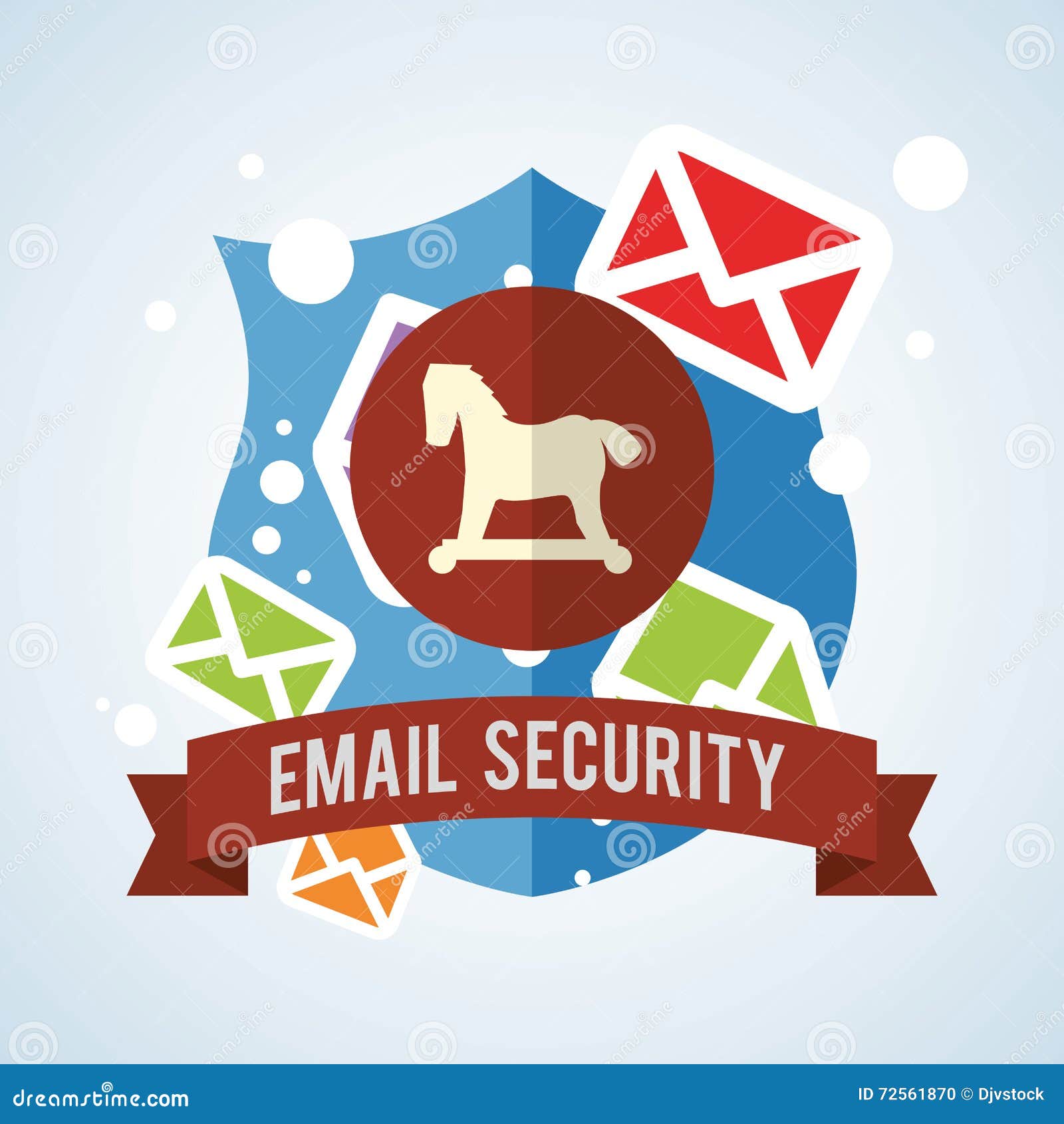 E-Mail-Design Bild 3d Illustration, Vektor Vektor Abbildung ...