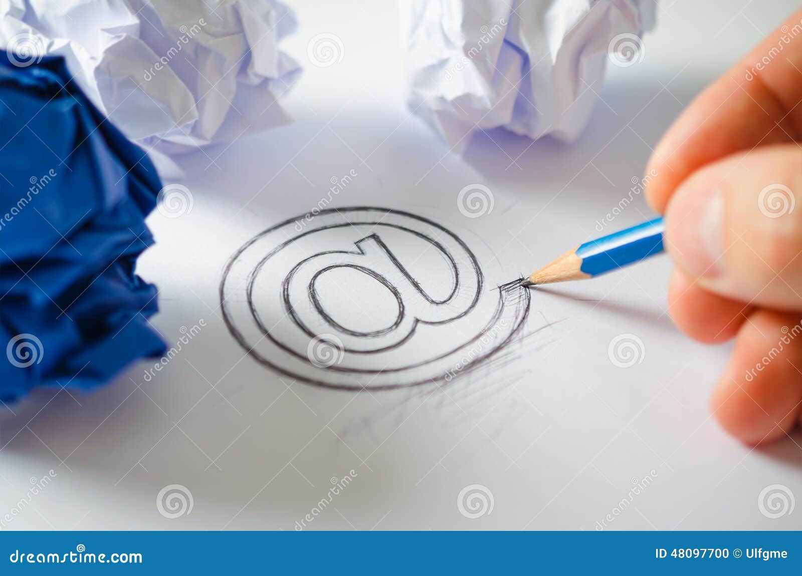 E-mail stock photo. Image of connection, mailer, draw - 48097700