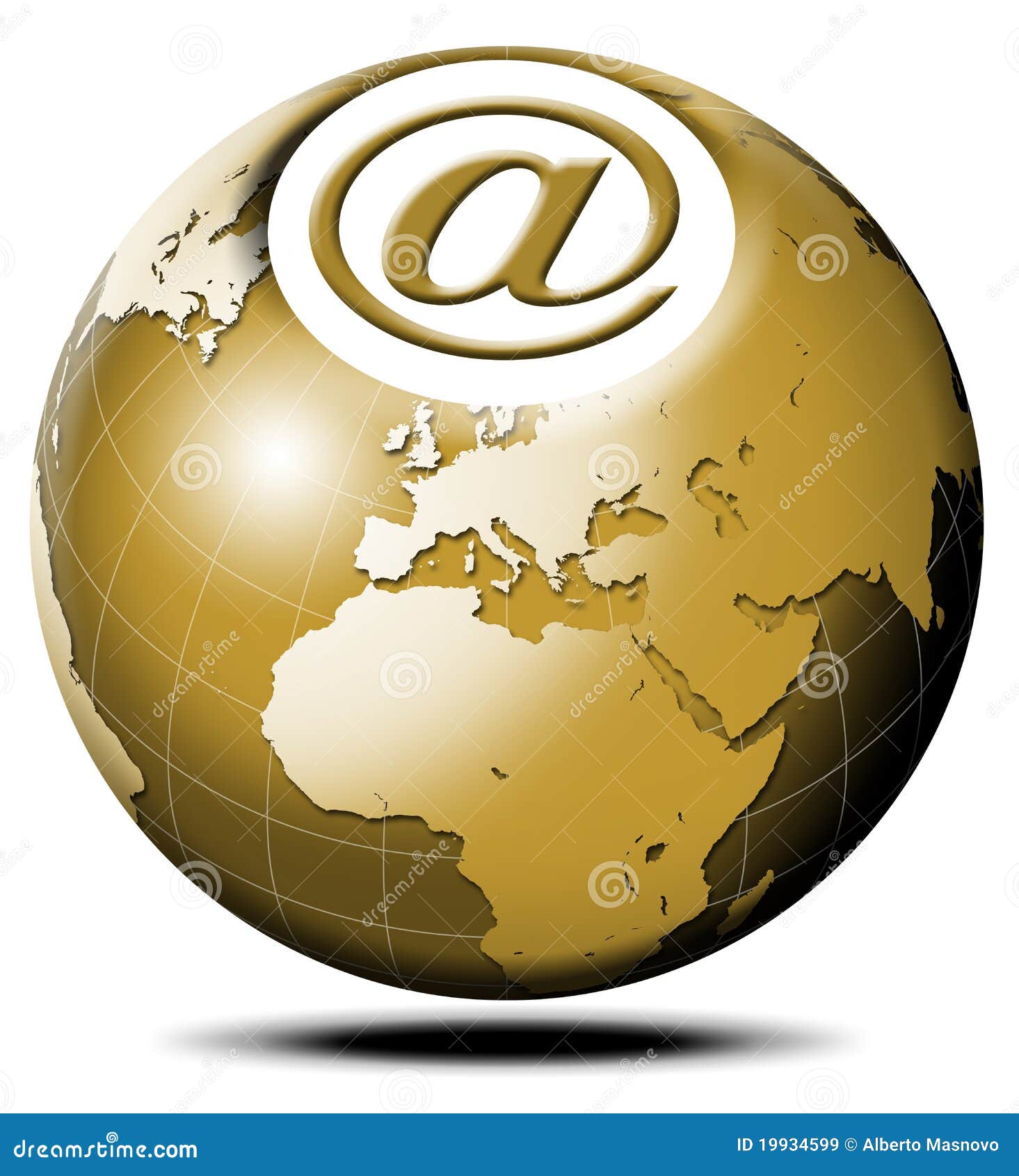 E-mail global stock illustration. Illustration of pulsating - 19934599