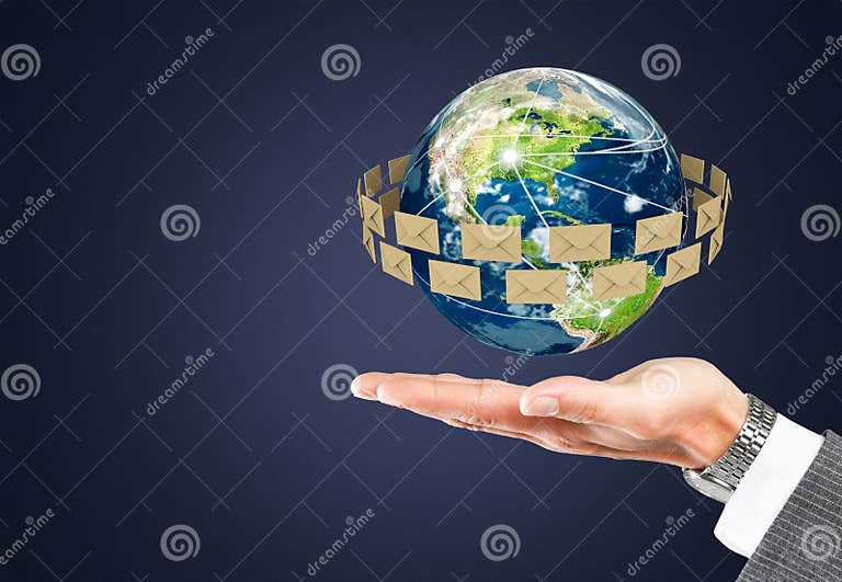 E-mail stock image. Image of icon, email, world, symbol - 120911073