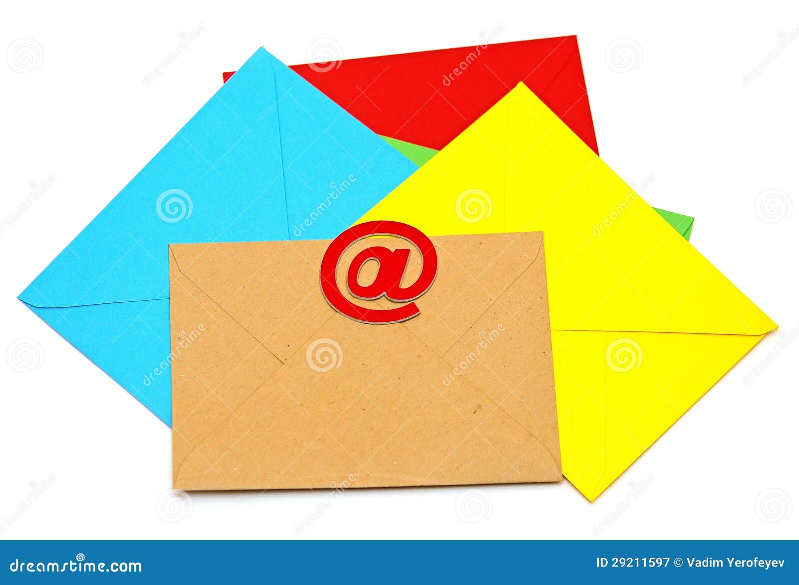 E-mail concept stock image. Image of envelope, colorful - 29211597