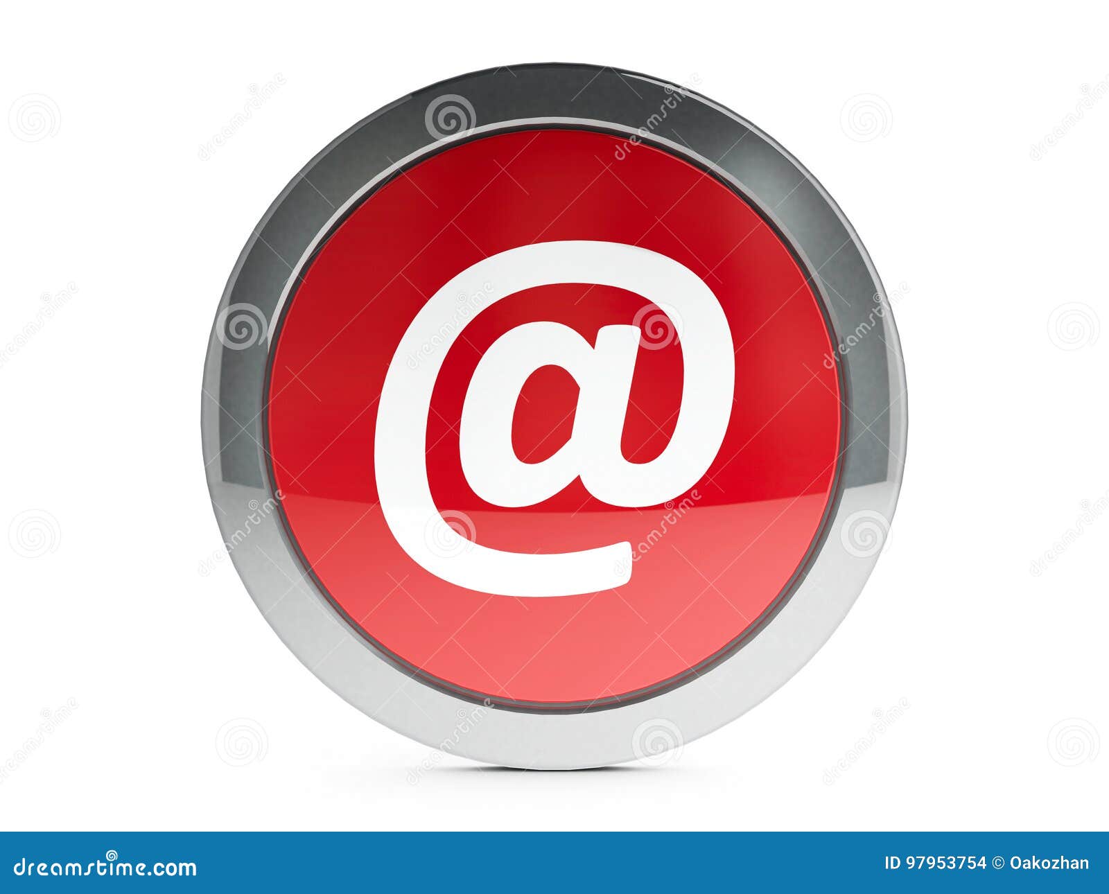 E-mail icon with highlight stock illustration. Illustration of ...