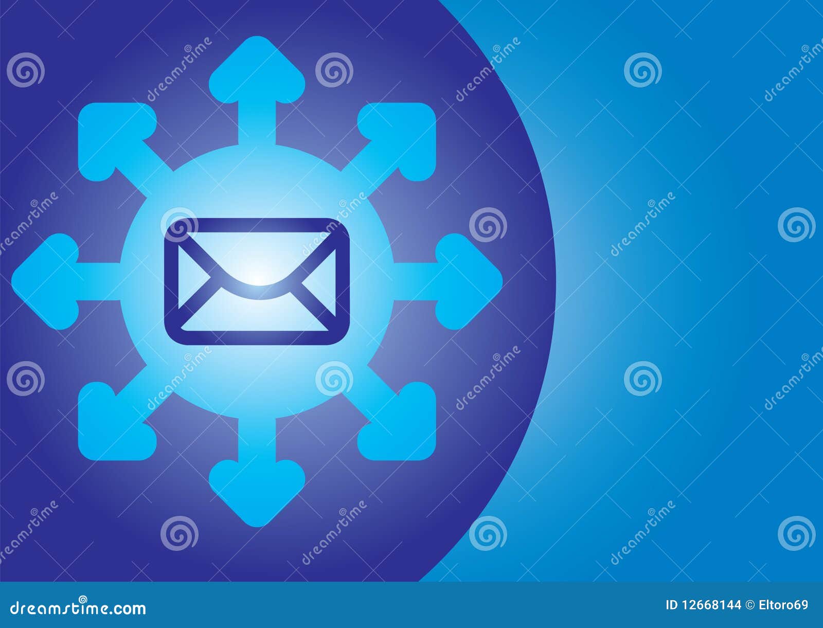 E-mail and Internet stock vector. Illustration of connection - 12668144