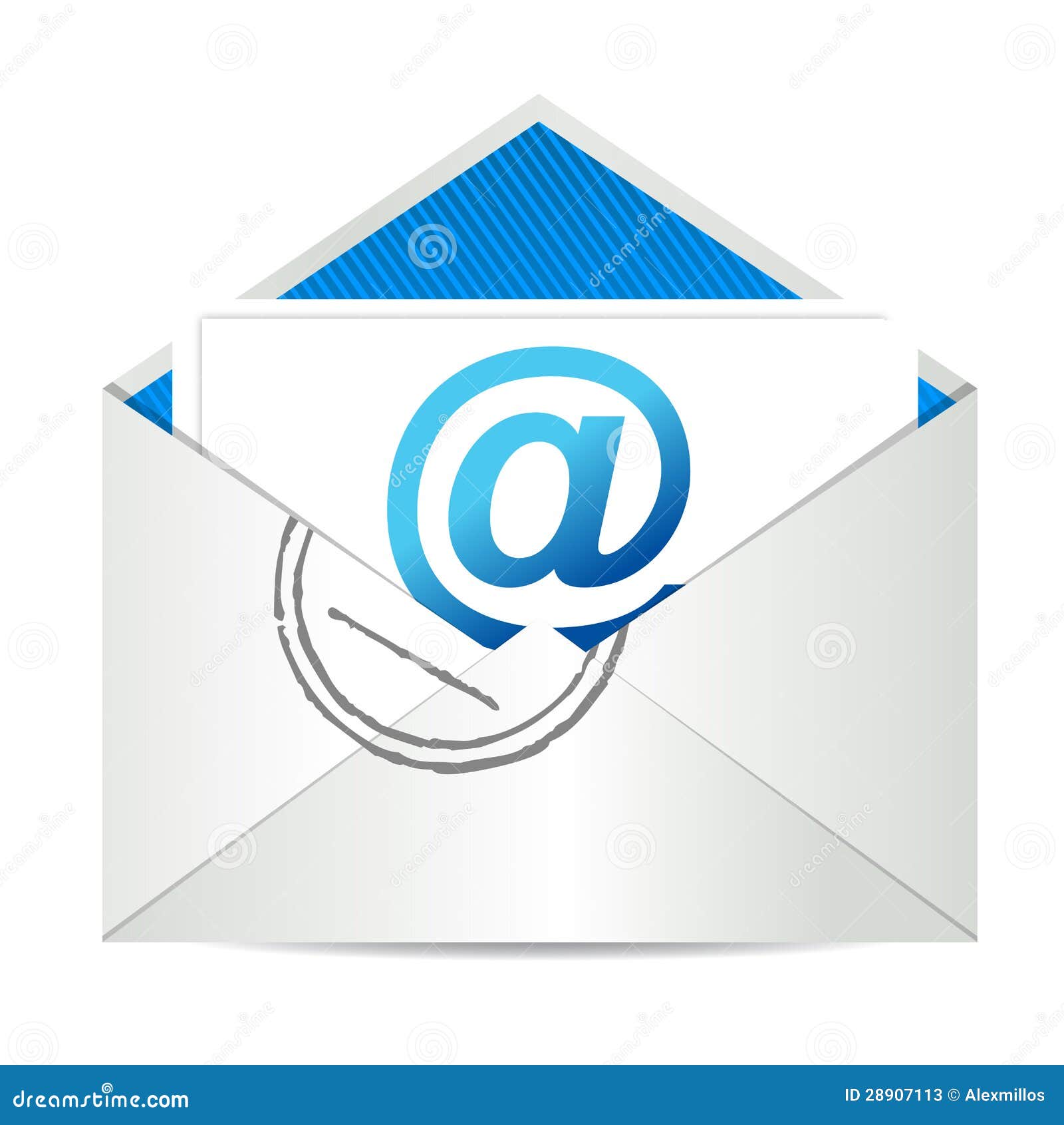 Mail Box Letter Cartoon Characters Envelope Vector Landing Page Post ...