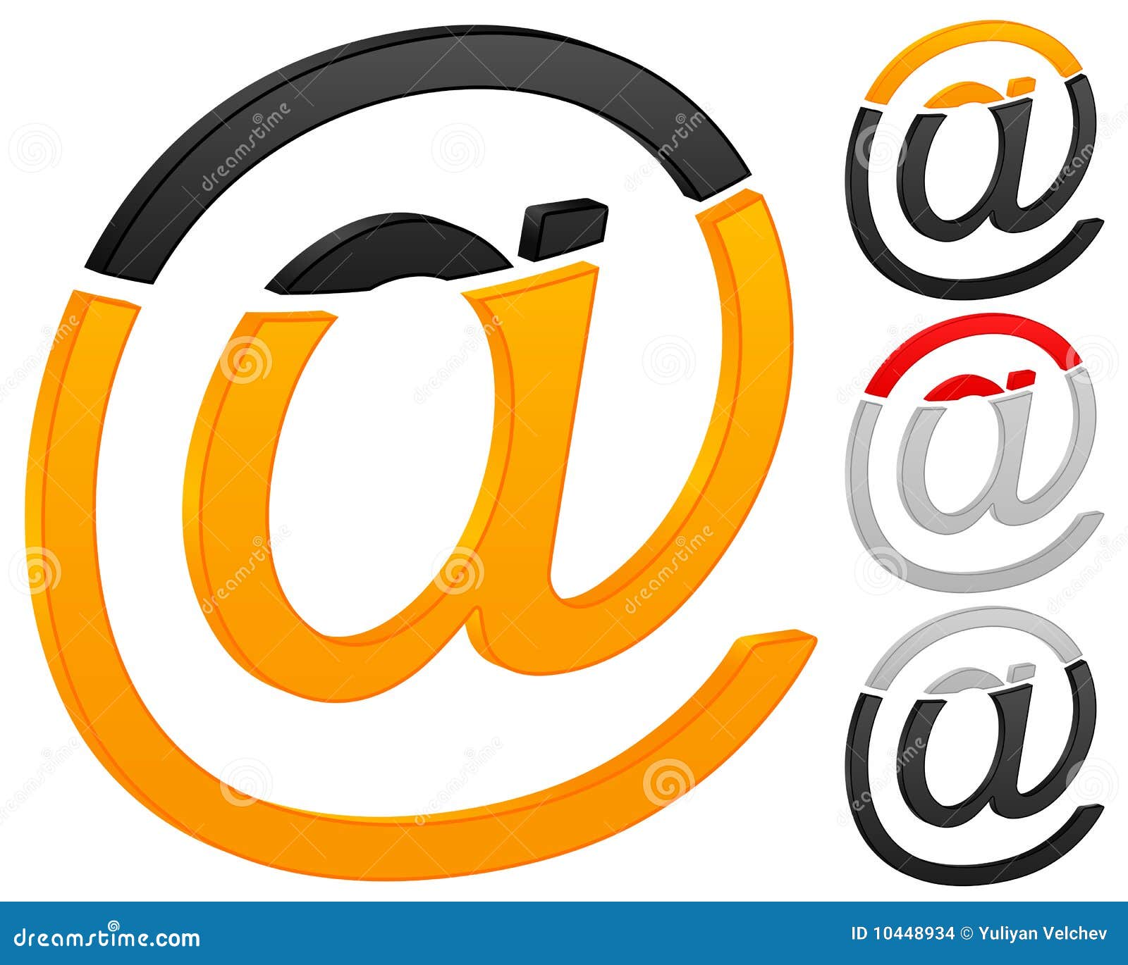 E-mail pictogram vector illustratie. Illustration of stijl - 10448934