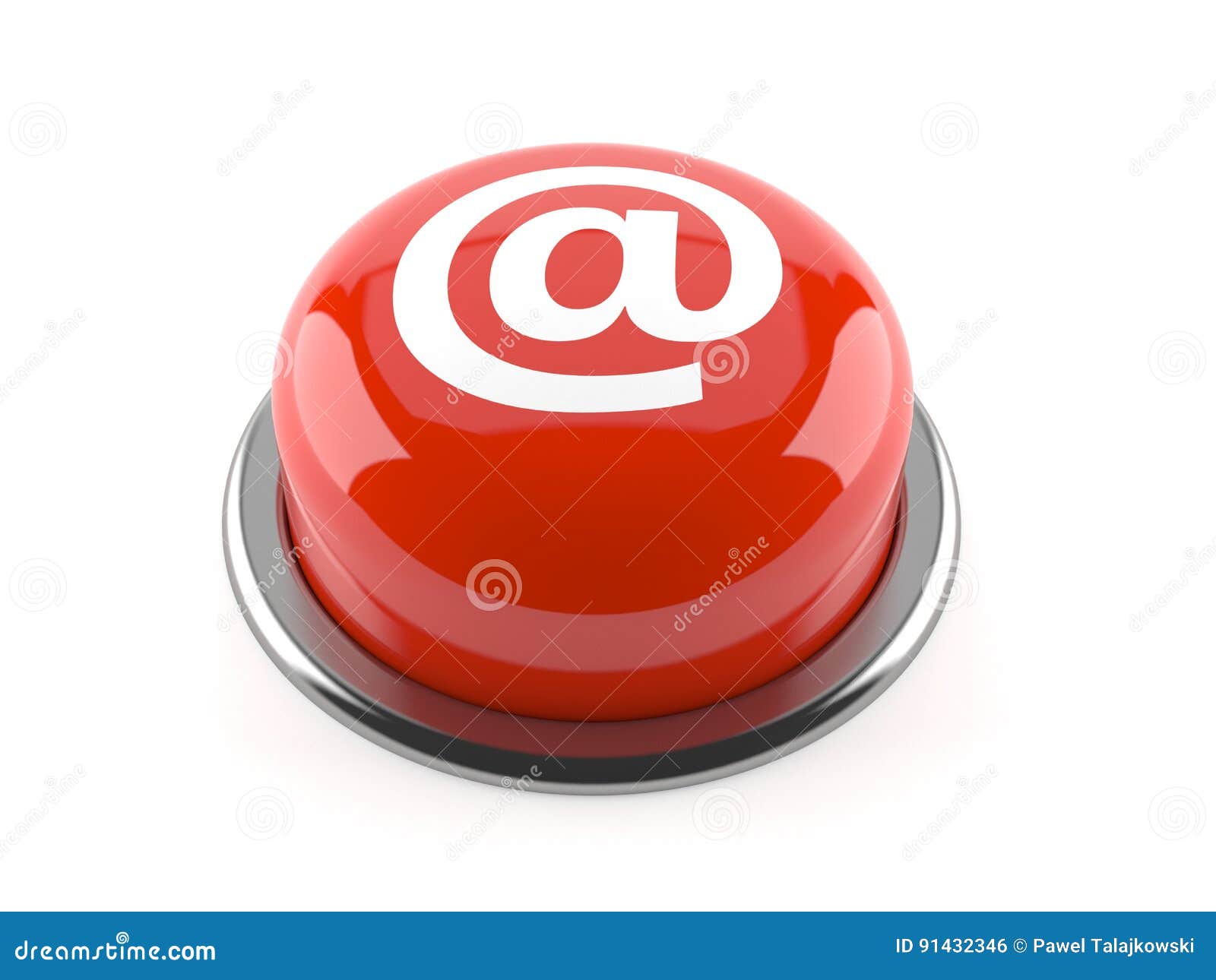 E-mail push button stock illustration. Illustration of white - 91432346
