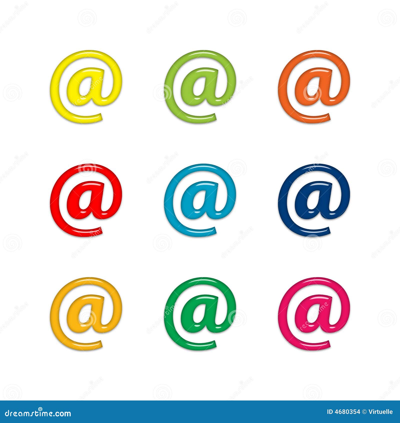E-mail sign stock illustration. Illustration of background - 4680354