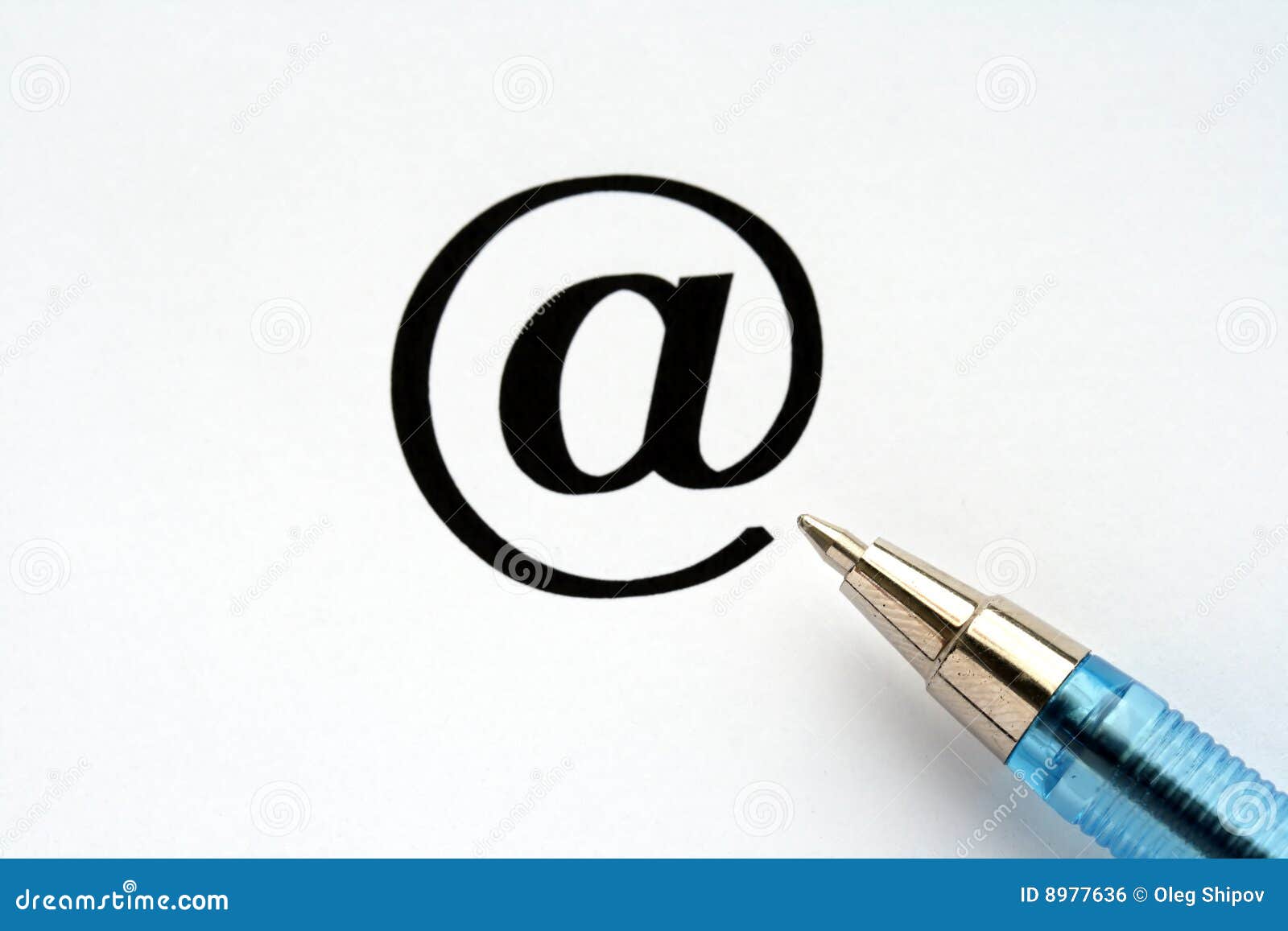 E-mail sign stock photo. Image of white, concepts, internet - 8977636