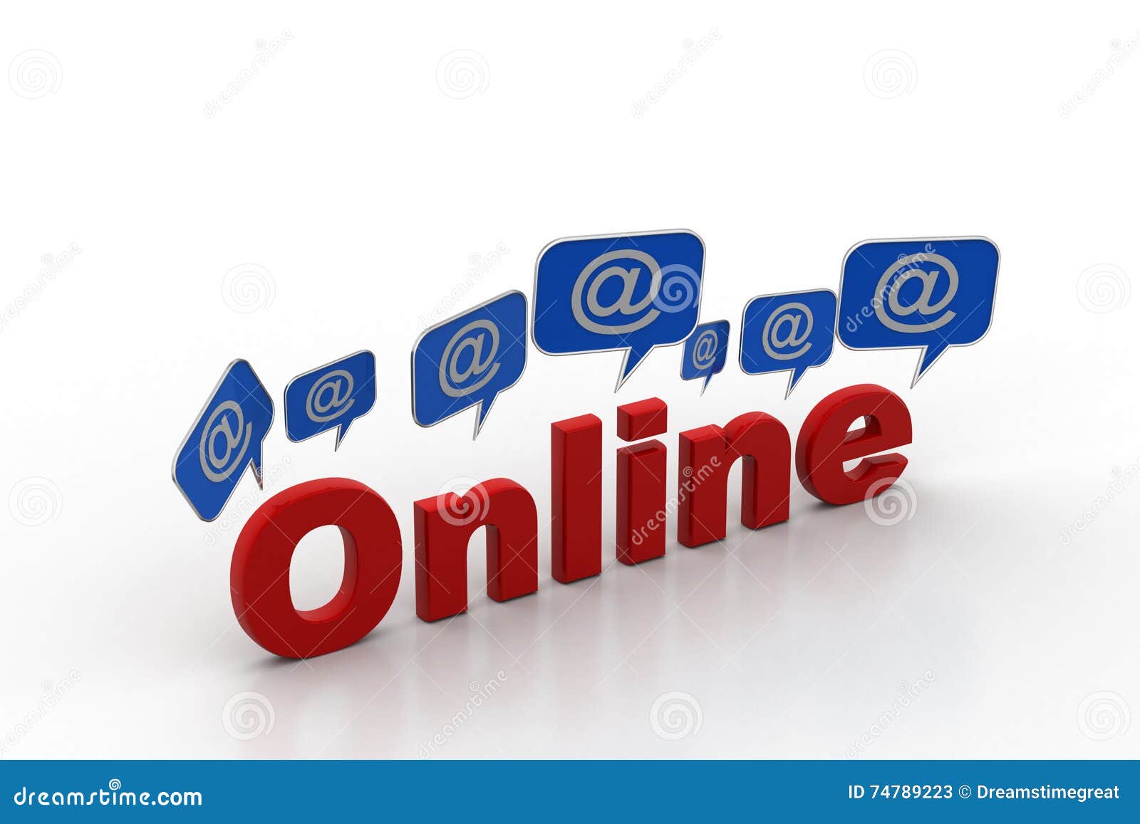 E Mail Sign with Internet Concept Stock Image - Image of network ...