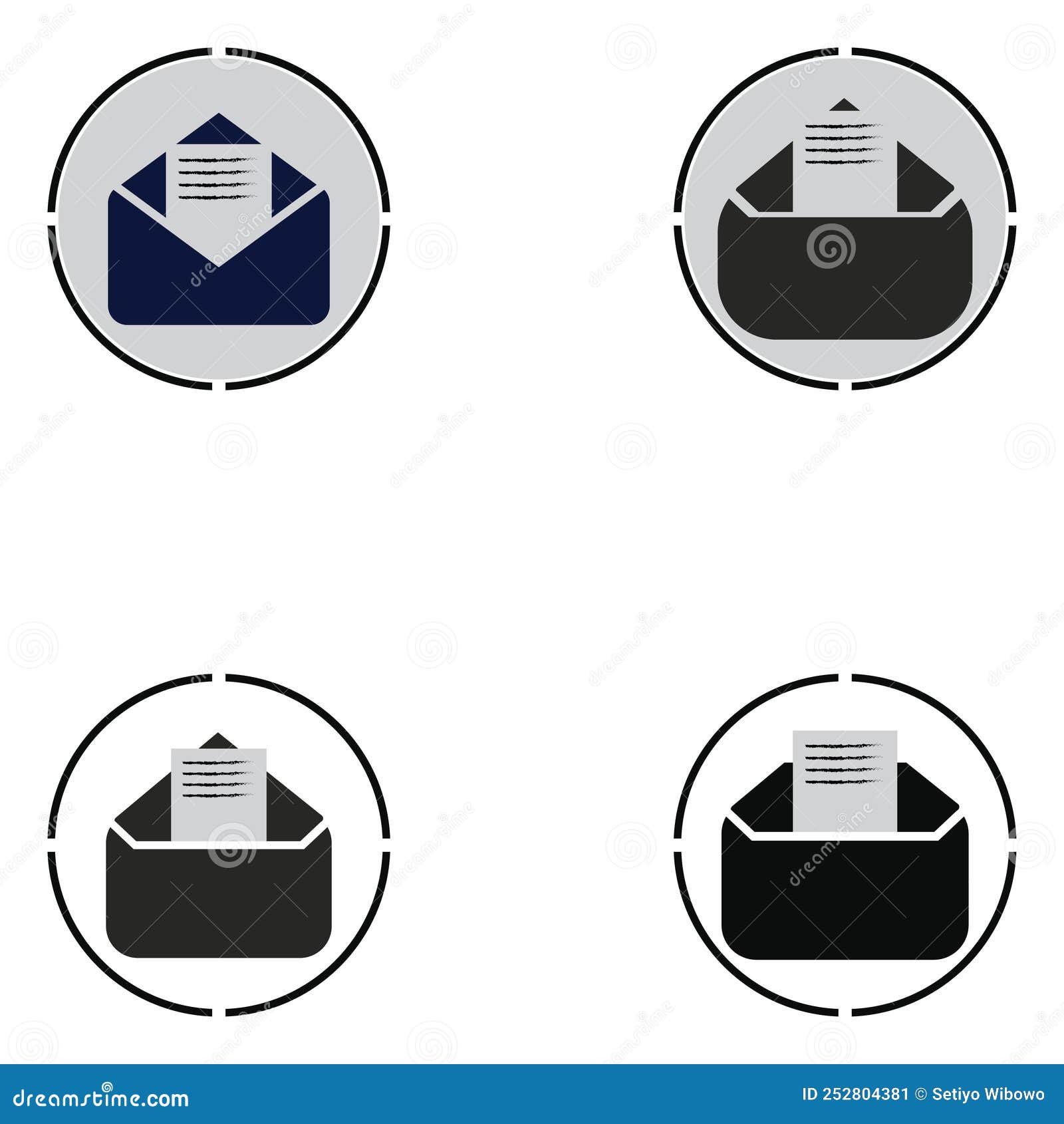 E-mail Symbol Vector. Mail Line Icon Stock Vector - Illustration of ...