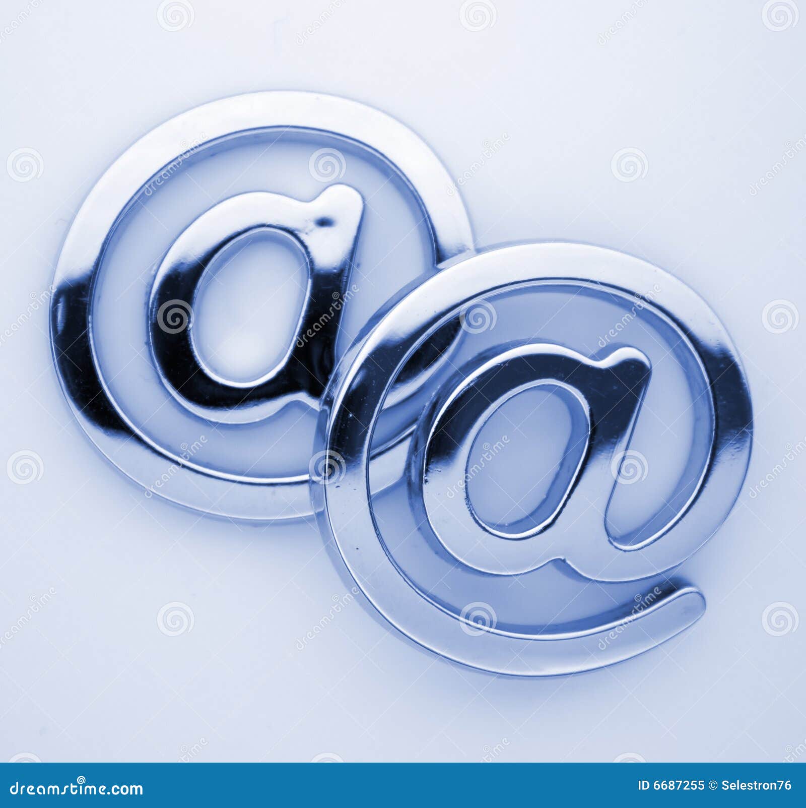 e-mail symbols stock image. Image of blue, address - 6687255