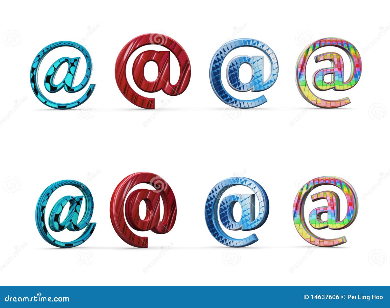 E-mail Symbool Met Stijlpictogram Stock Illustratie - Illustration of ...