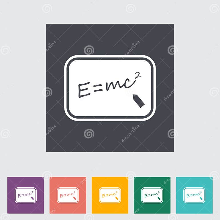 E = mc2. stock vector. Illustration of formula, drawing - 33178238