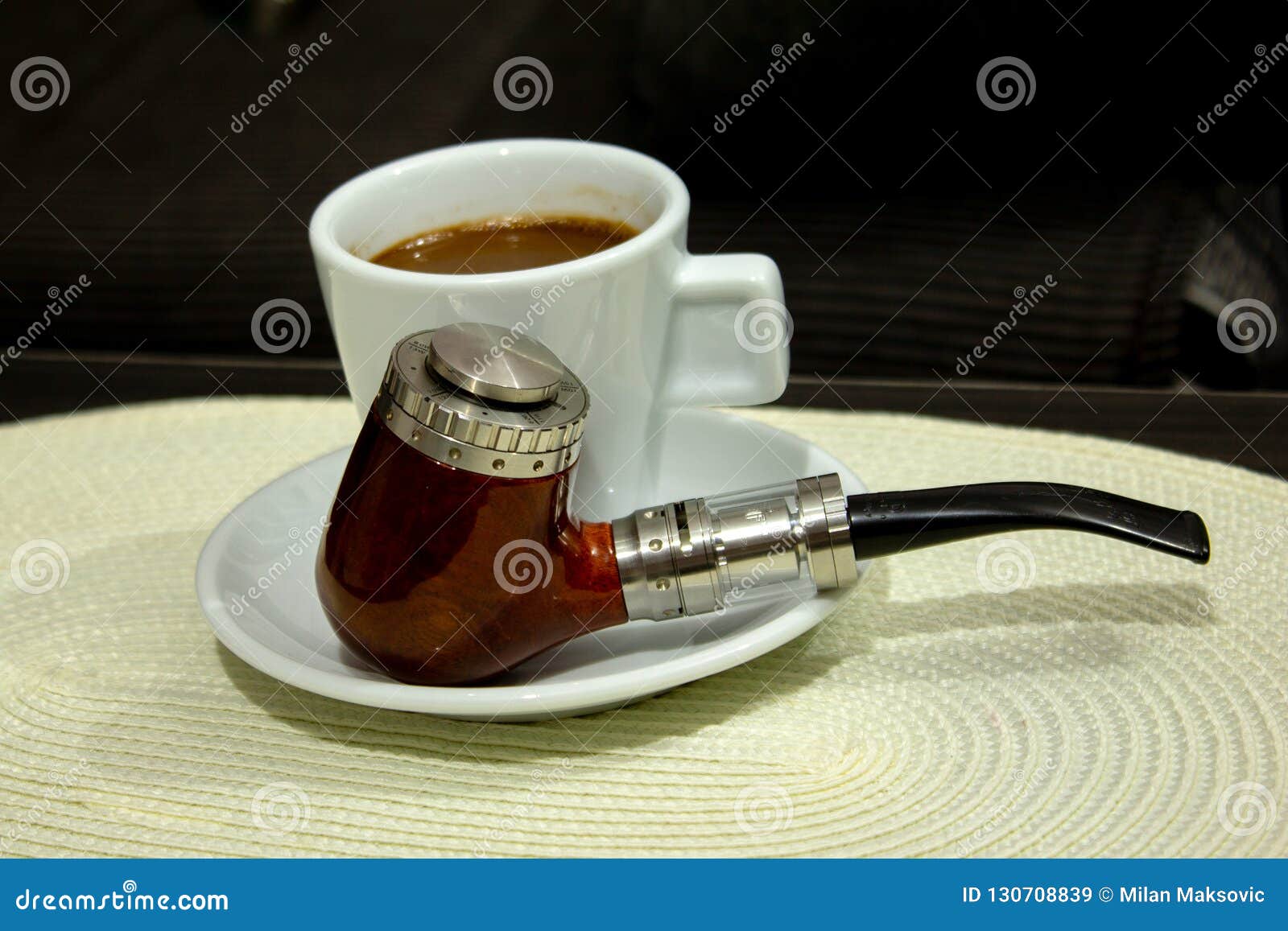Electronic Cigarette, Electronic Pipe Stock Image - Image of background ...