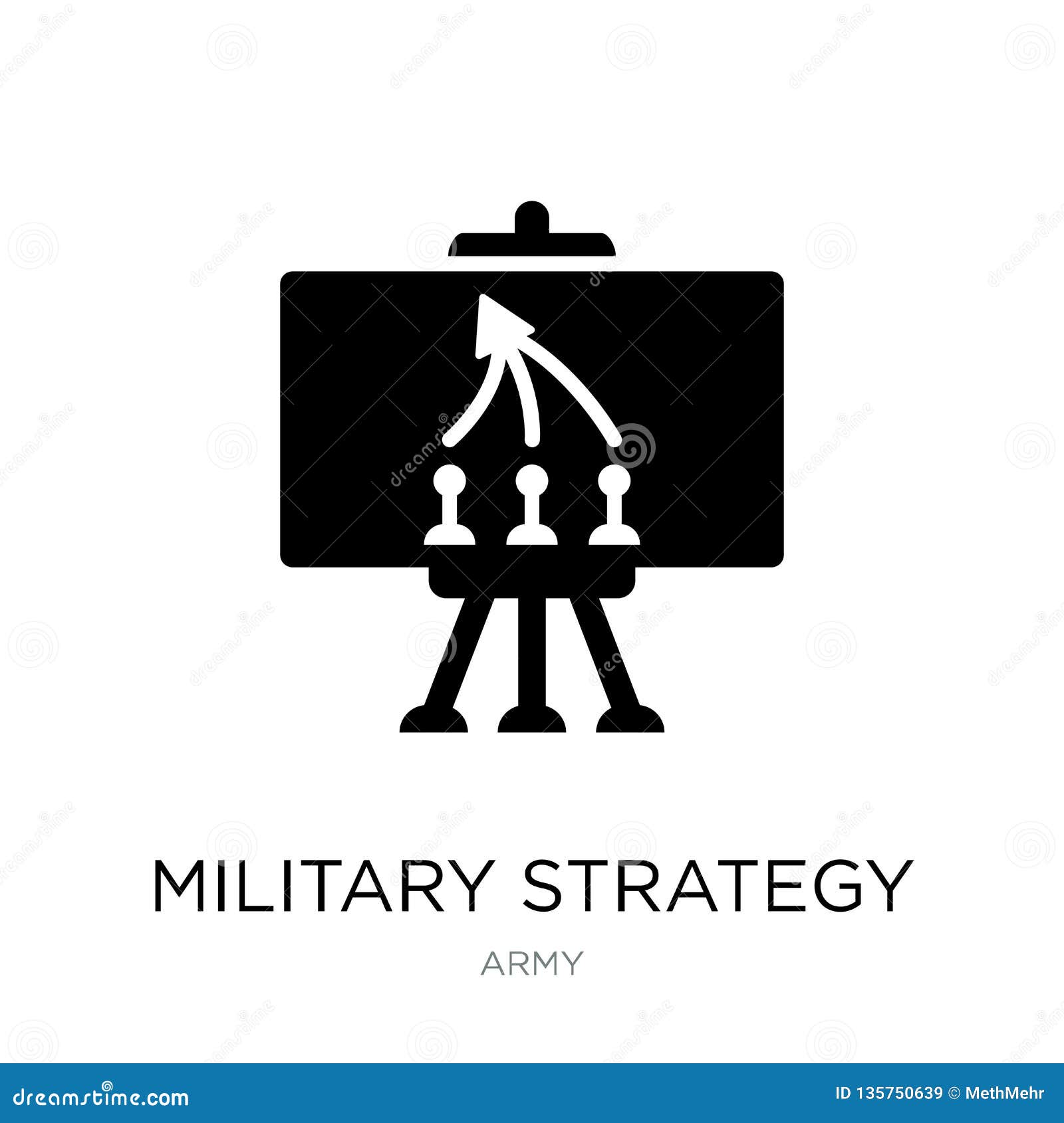 Pictogram Militaire Strategie in Trendy Design Pictogram Militaire ...
