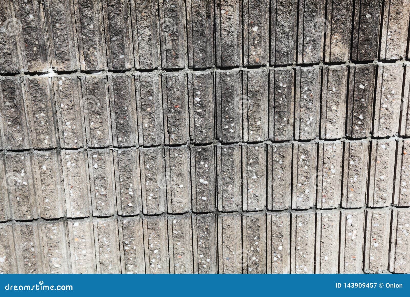 Unusual Pattern Brick Wall Rectangle Shaped Immagine Stock - Immagine ...