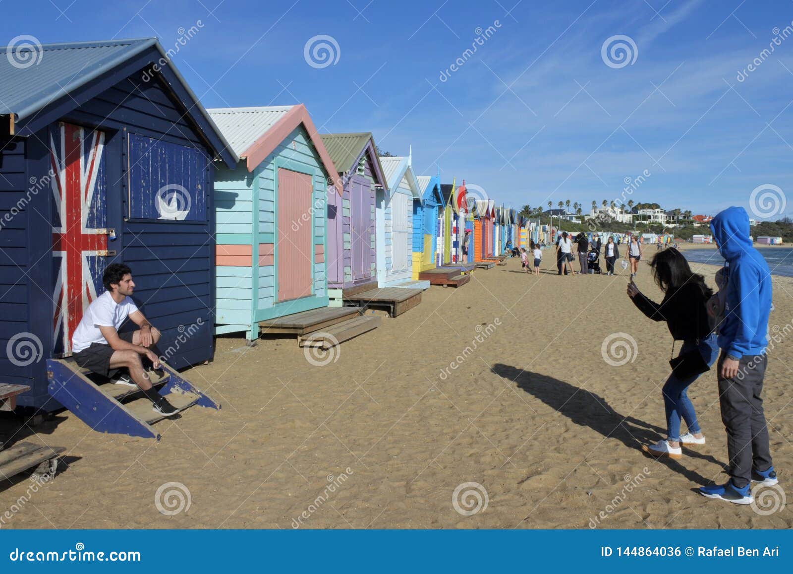 Brighton Beach Melbourne Victoria Australia Redaktionelles Foto - Bild ...
