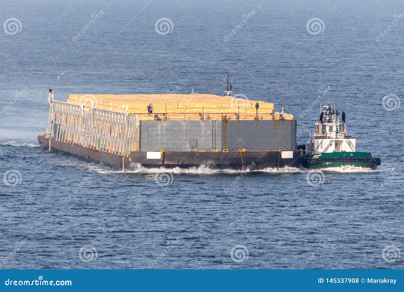 Long Beach, California, USA - May 30, 2015: Bulk Carrier Vessel with ...
