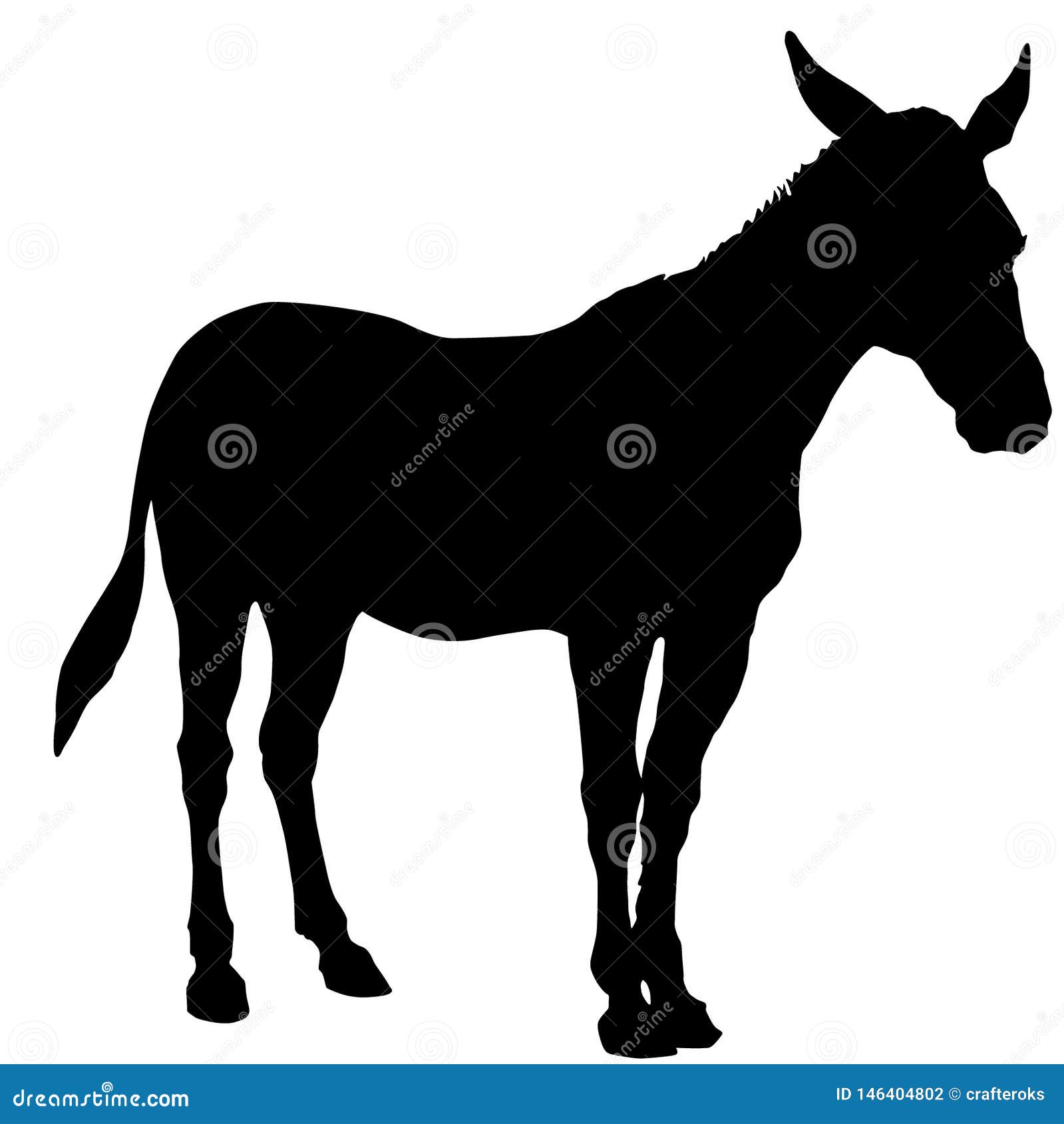 Mule Vector Eps Illustration by Crafteroks 向量例证 - 插画 包括有 ä¾‹è¯ , å ‘é ...