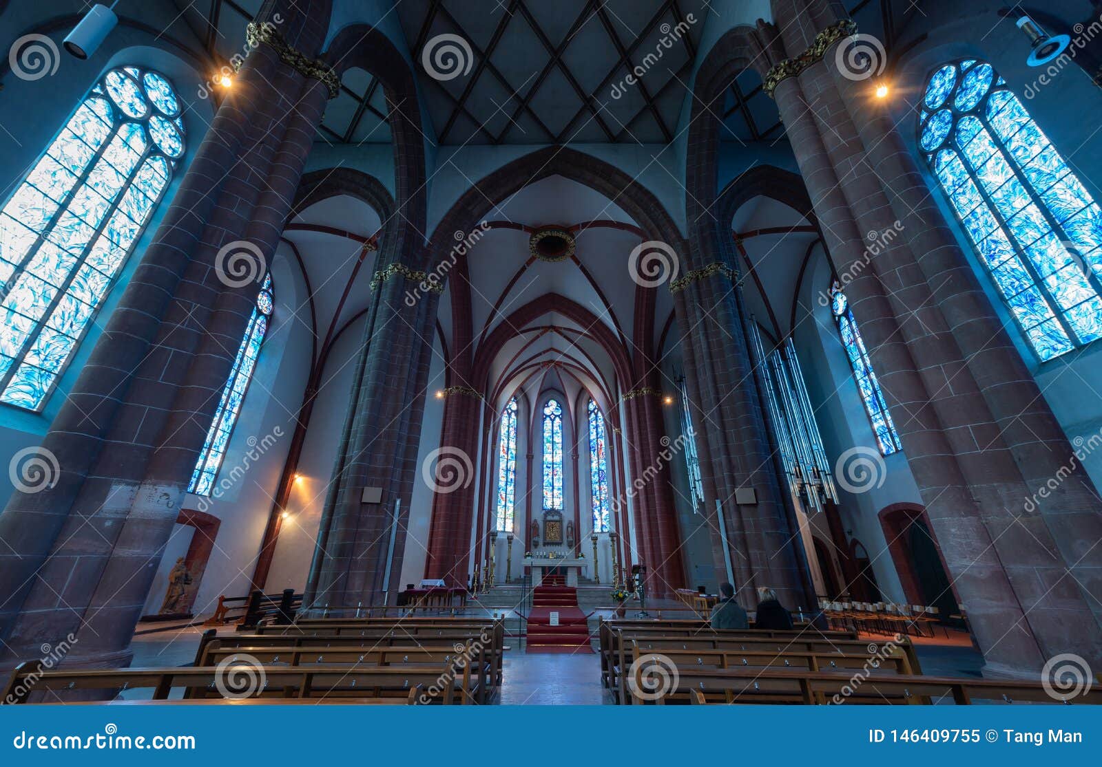 St Stephen`s Church in Mainz Germany 编辑类图片 - 图片 包括有 意味, 哥特式: 146409755