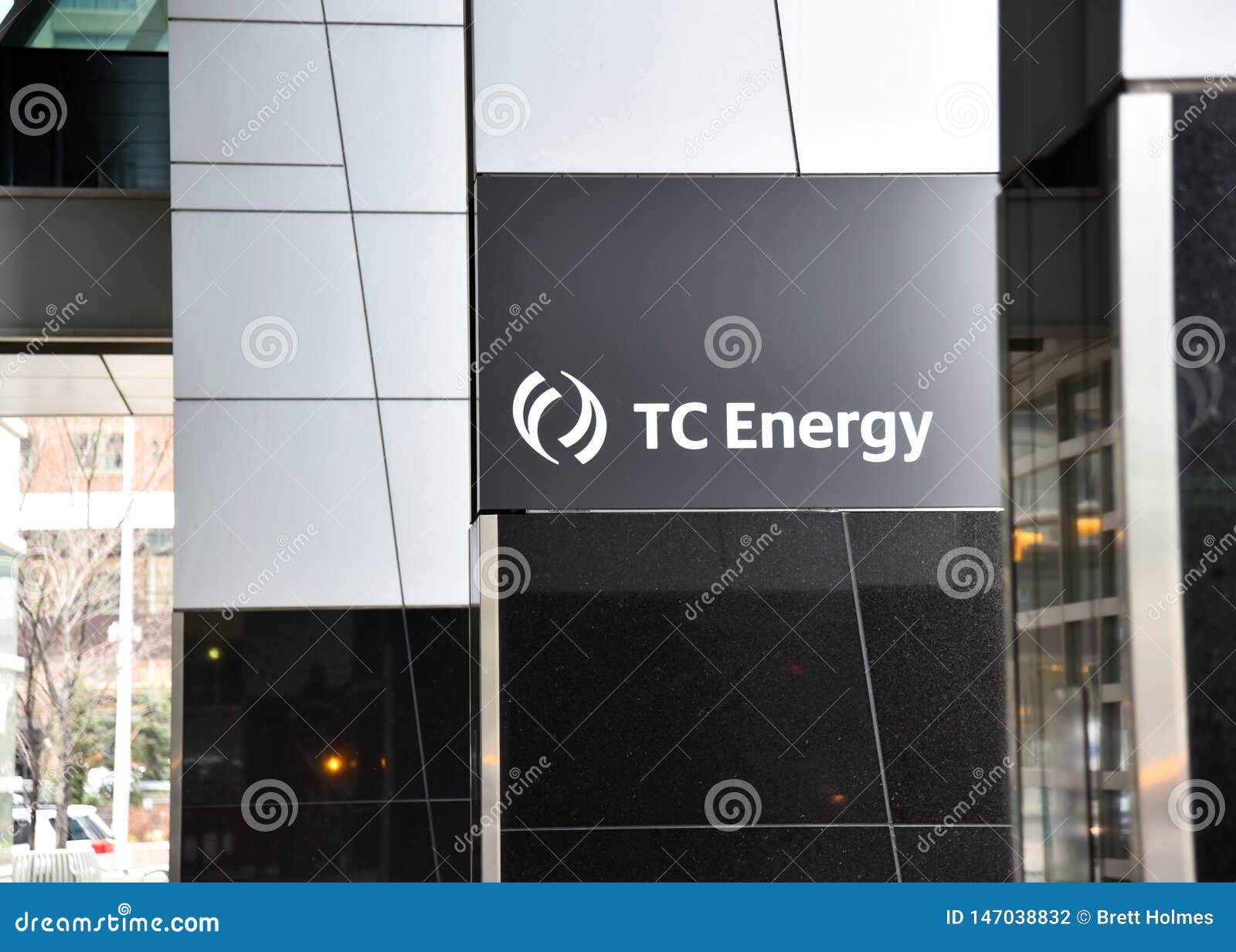 TC Energy Head Office with New Logo Redaktionell Arkivbild - Bild av ...