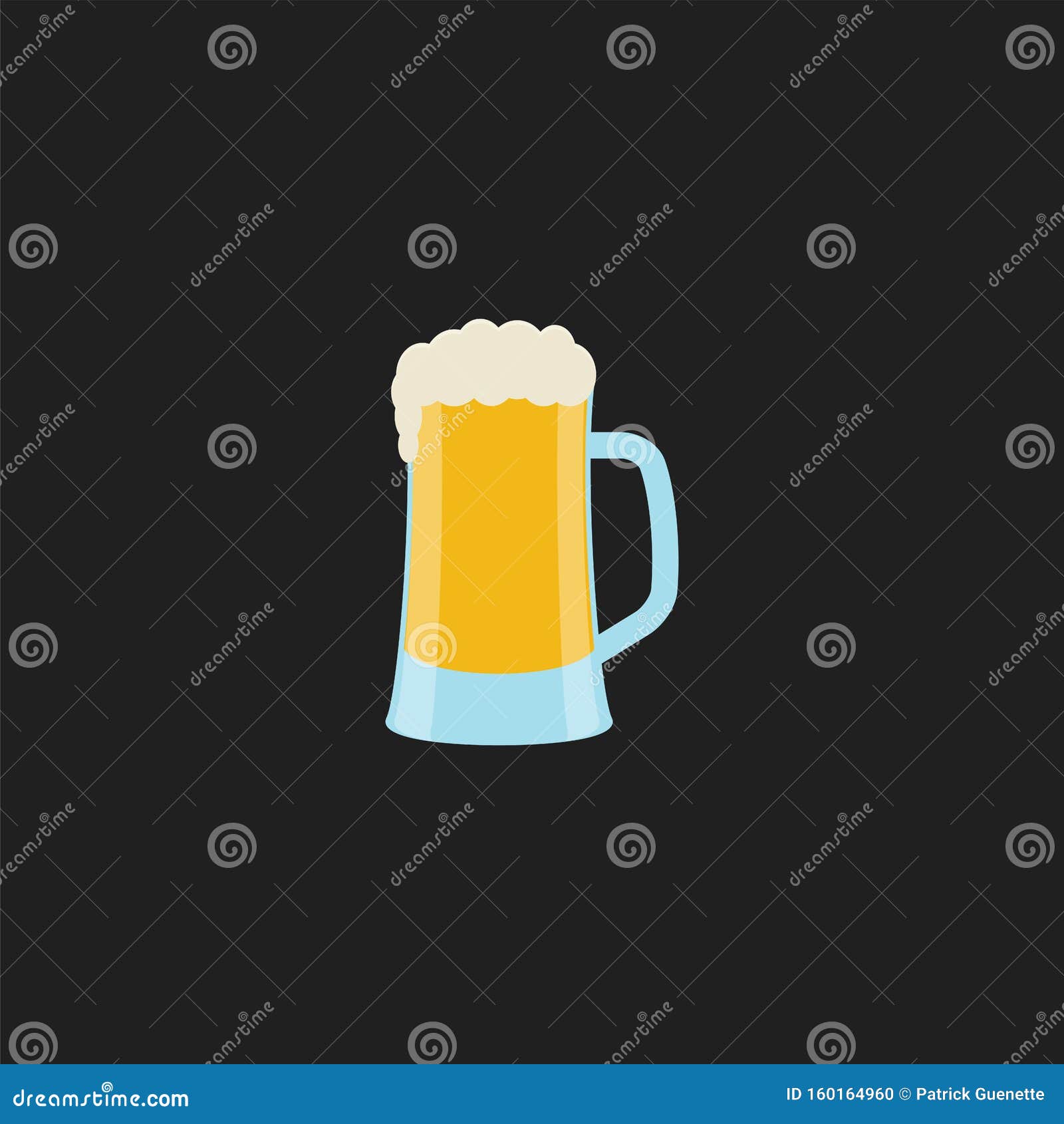 Image of Draft Beer - Draught or Draft Beer, Vector or Color ...