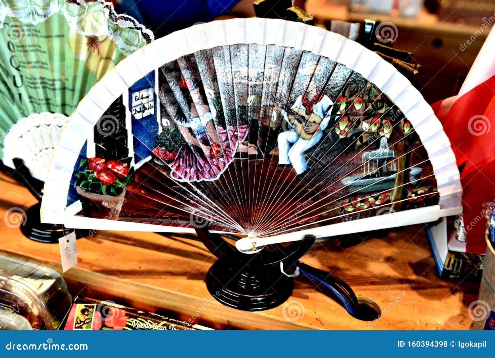 Puerto Rico San Juan Colorful Souvenirs Store Redaktionelles Stockfoto ...