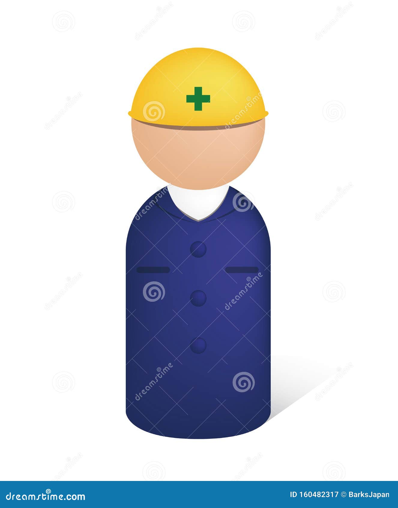 Construction Worker Pictogram Icon Иллюстрация вектора - иллюстрации ...