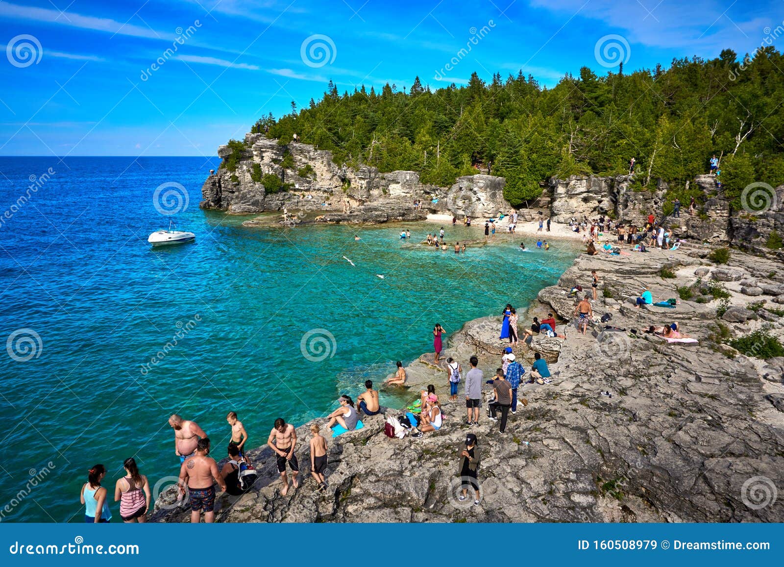The Grotto Tobermory Bruce Peninsula National Park Ontario Canada ...