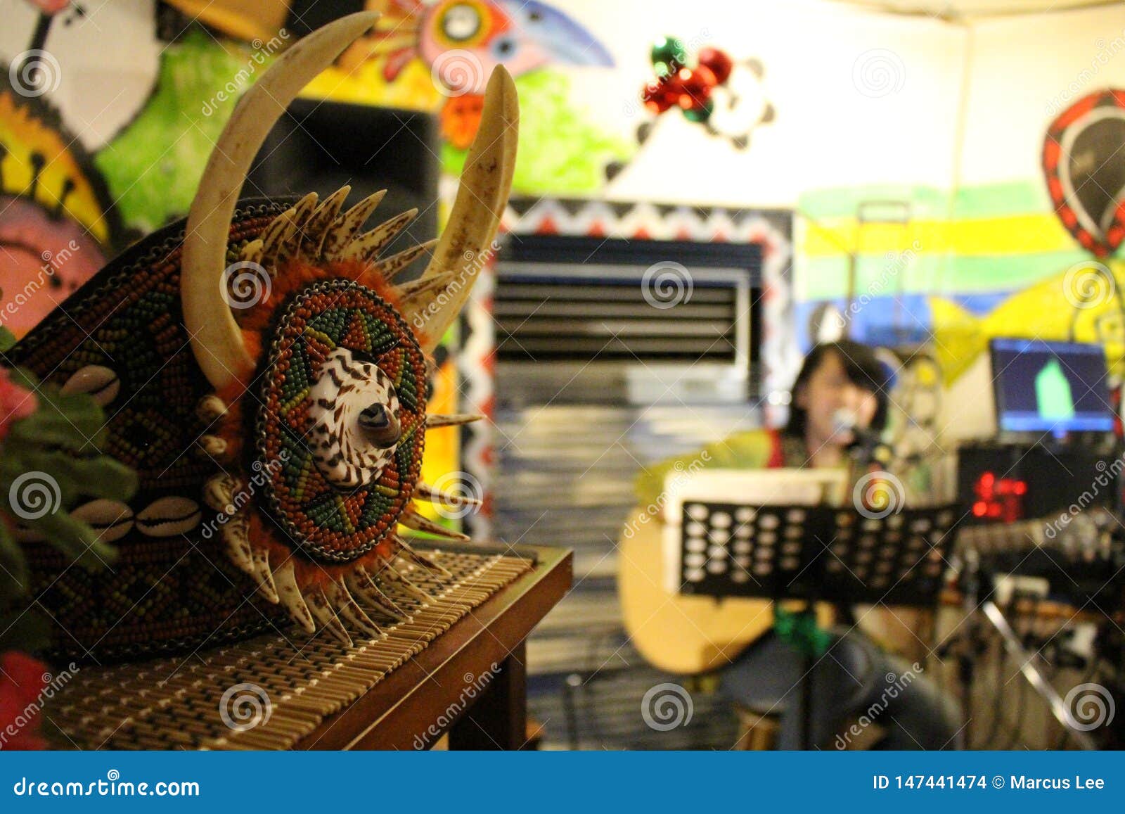 Taiwanese Indigenous Peoples Music Restaurant Musical Instrument Foto ...