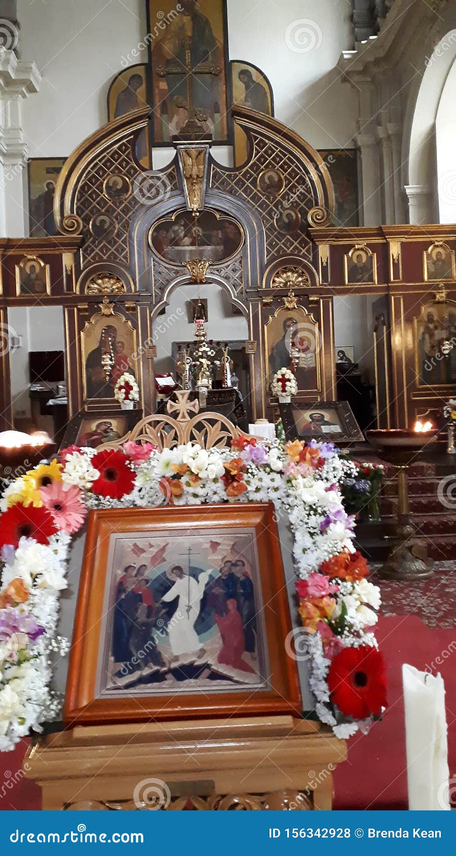 The Czech Orthodox Church of St Cyril and St Methodius in Prague in the ...