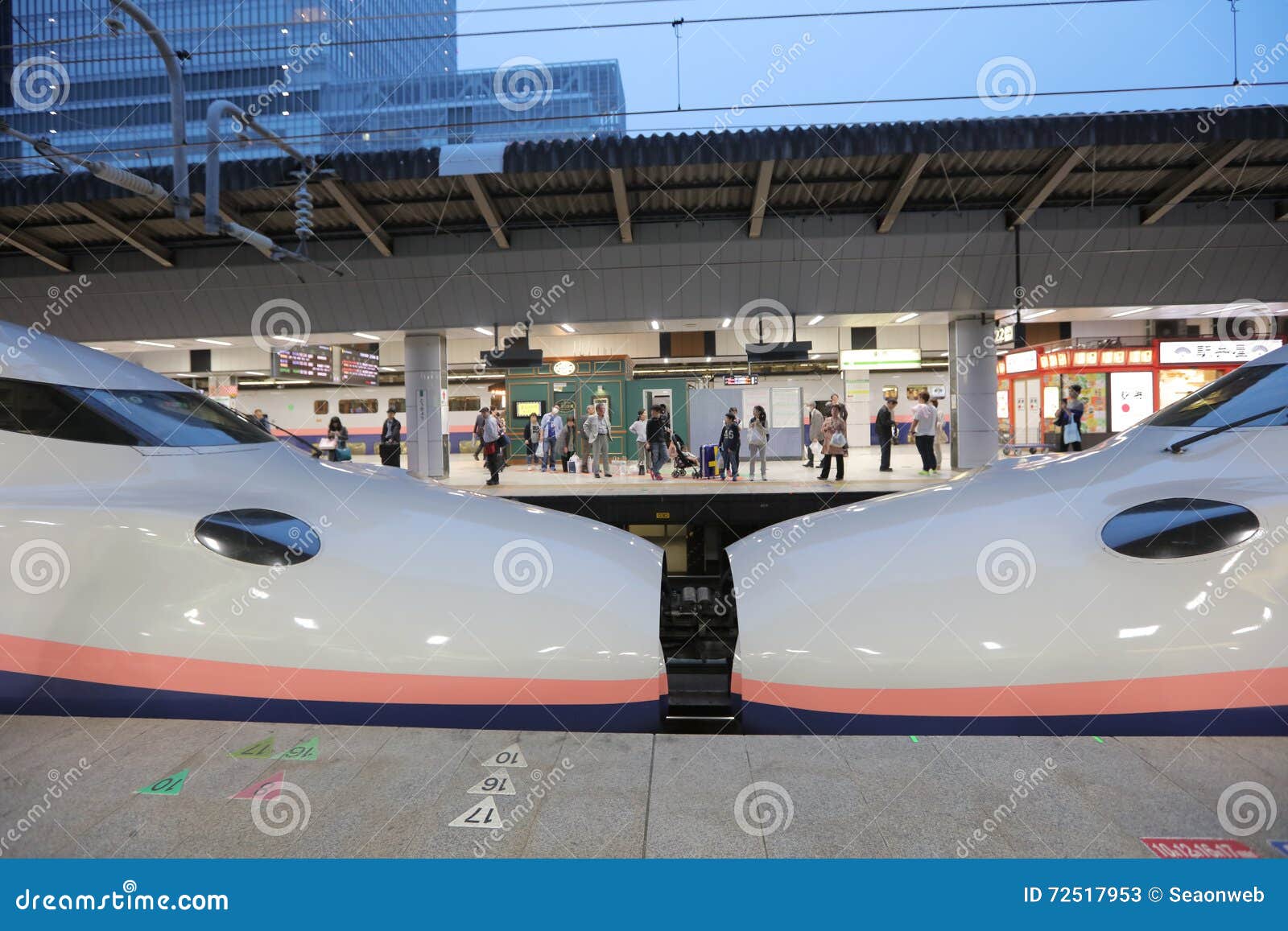 The E2 Series bullet train editorial stock photo. Image of gauge - 72517953