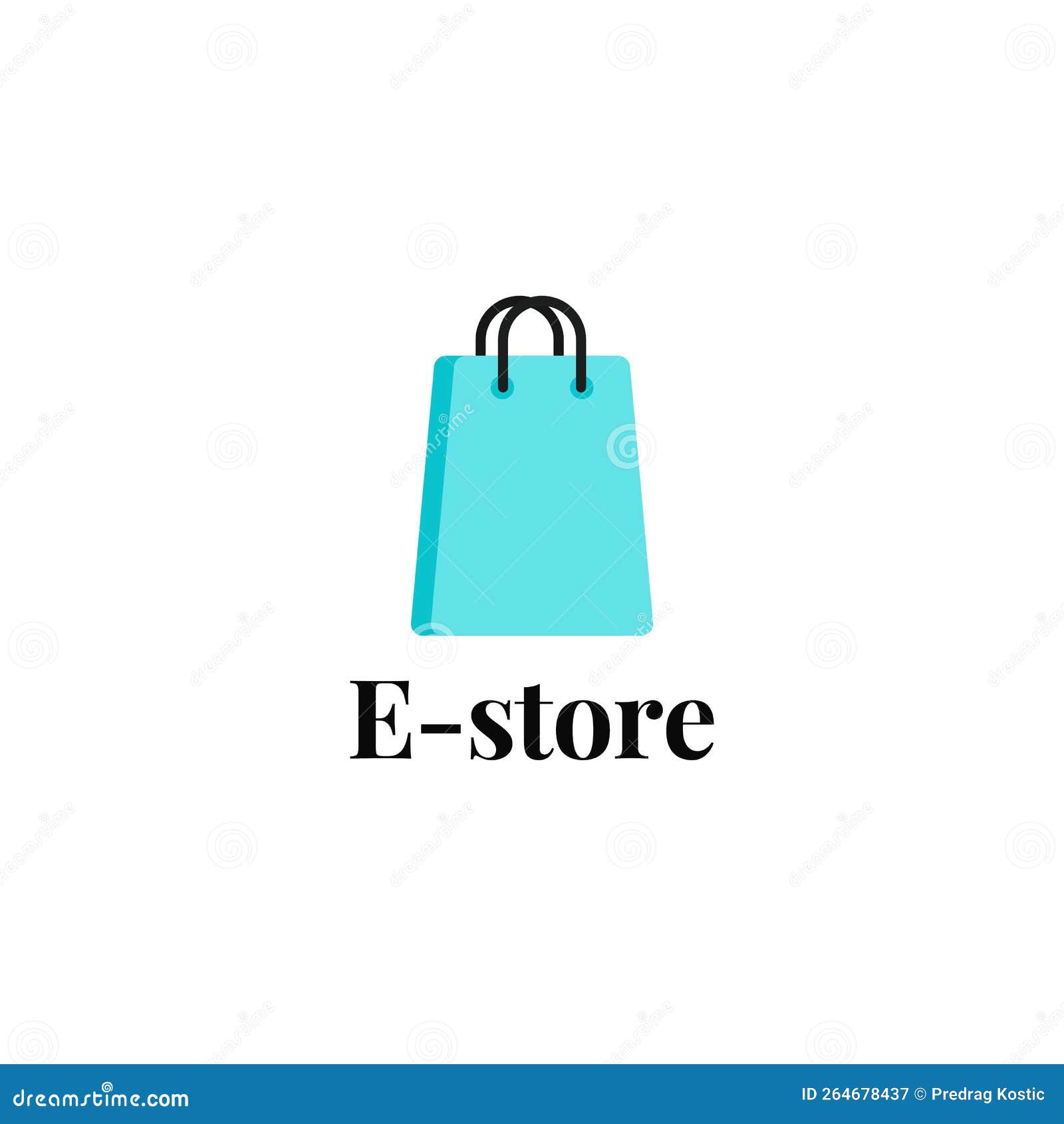 E store logo design stock illustration. Illustration of advertising ...