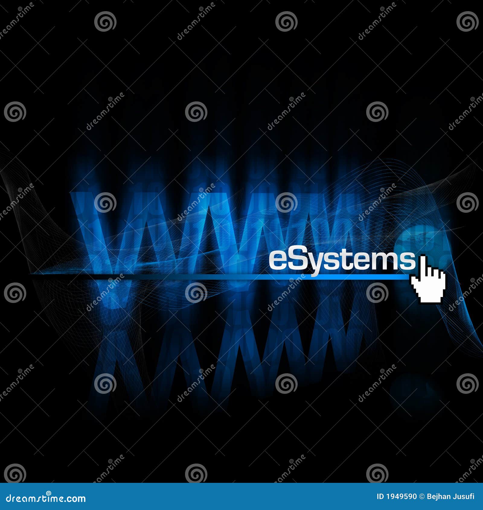 E-Systems stock illustration. Illustration of information - 1949590