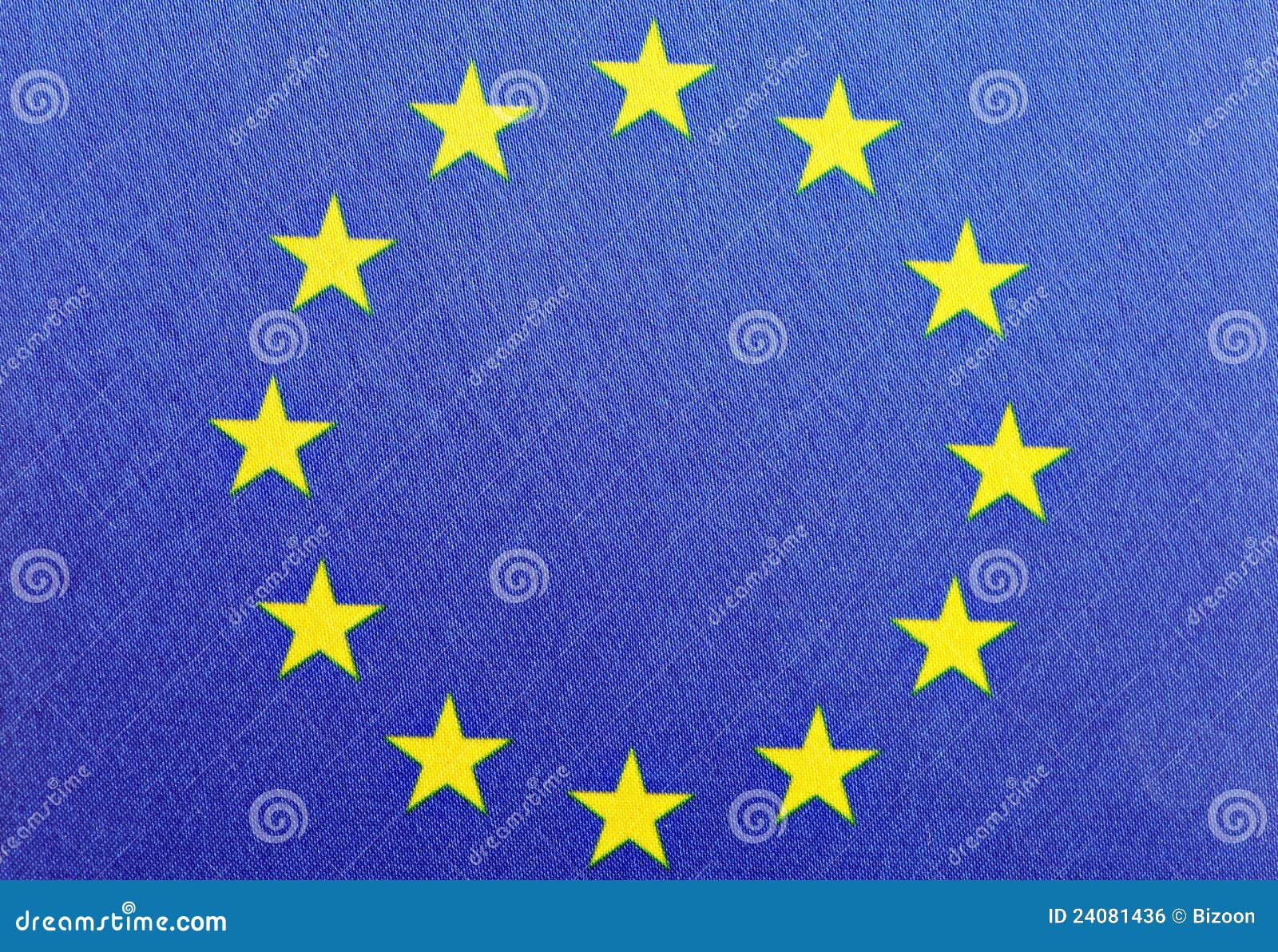 E.U. flag stock illustration. Illustration of glossy - 24081436