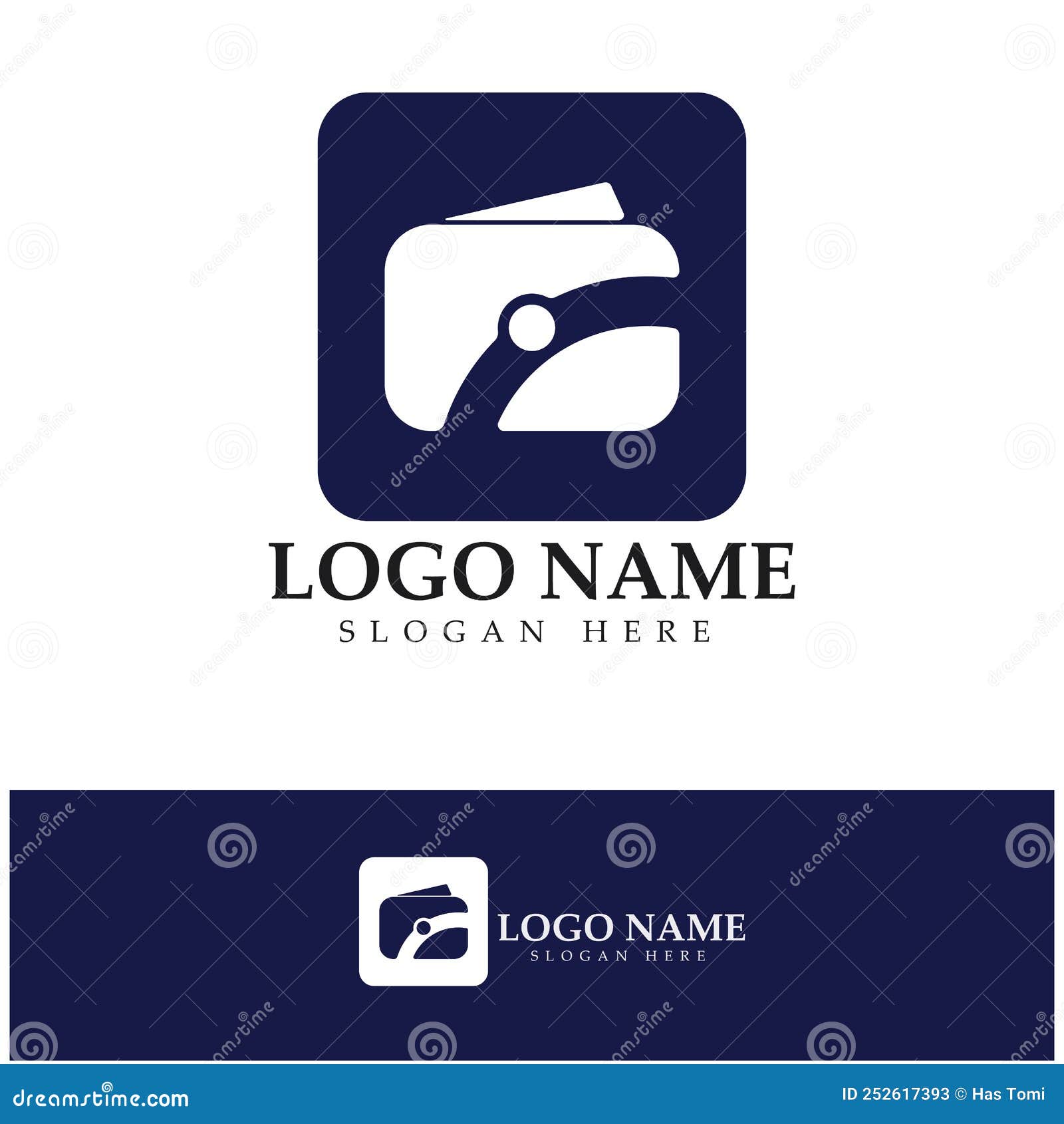E-wallet Logo Design Icon Vector Stock Vector - Illustration of economy ...