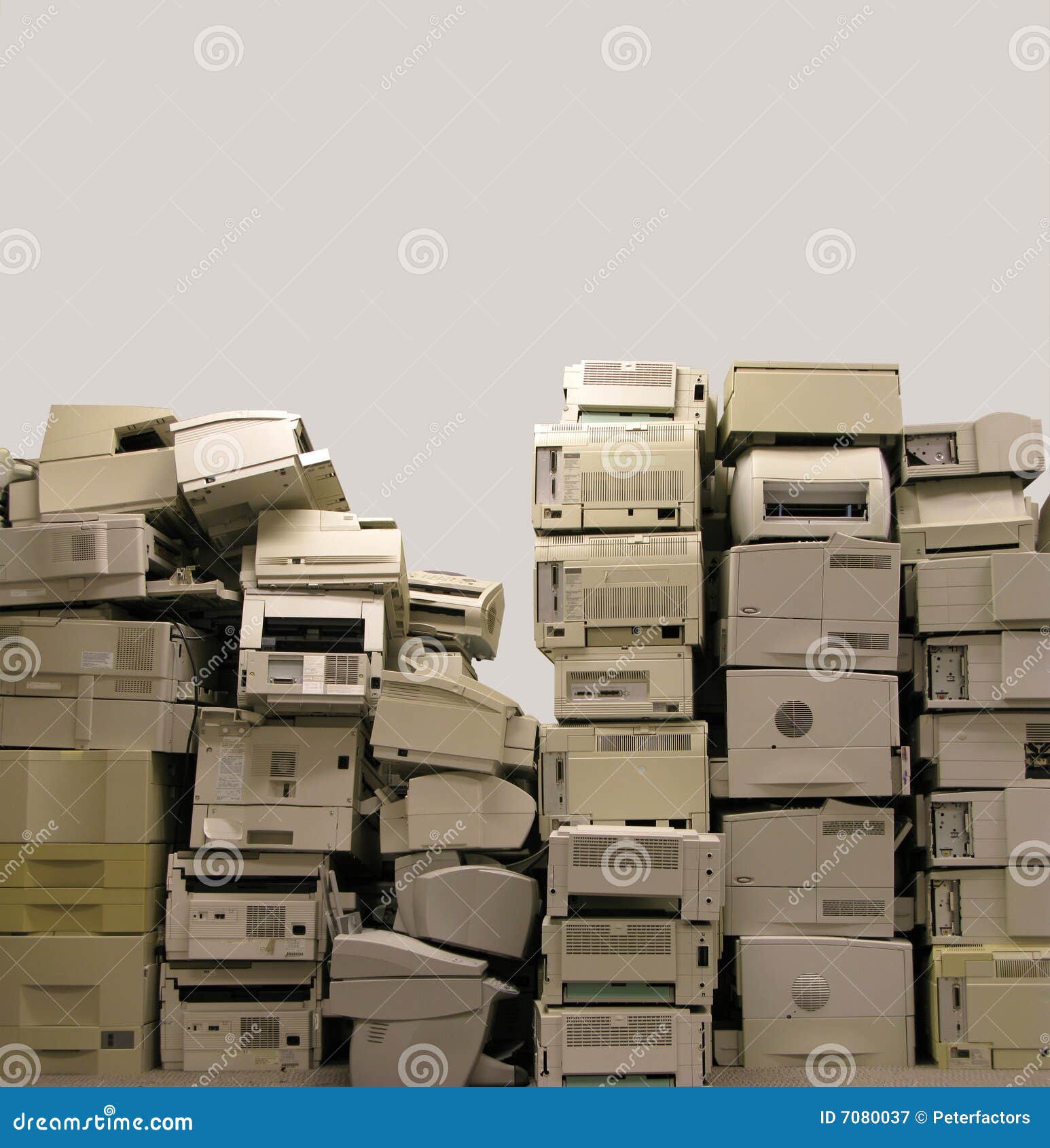 E-waste stock image. Image of electronics, commodity, black - 7080037