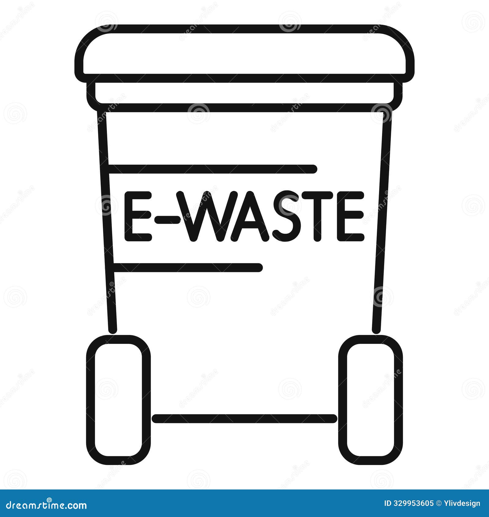 Waste Container Icon Cartoon Vector. Street Cleaner | CartoonDealer.com ...