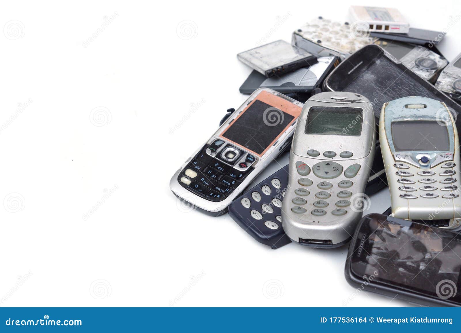 E-waste stock photo. Image of smartphone, blank, date - 177536164