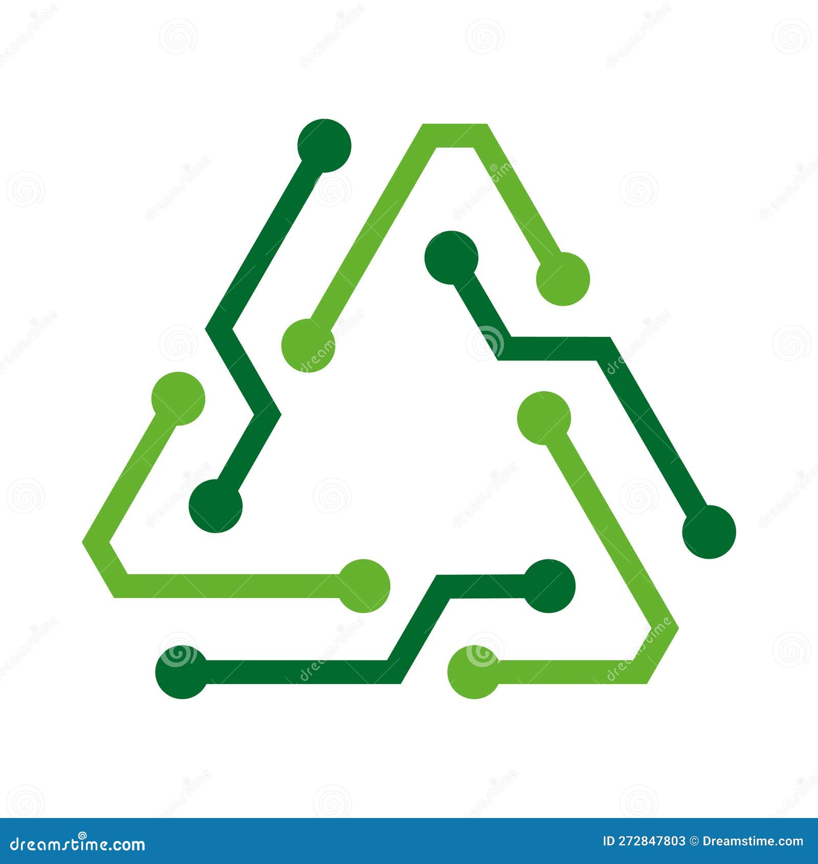 E-waste, Electronics Recycling Vector Icon Badge Stock Vector ...