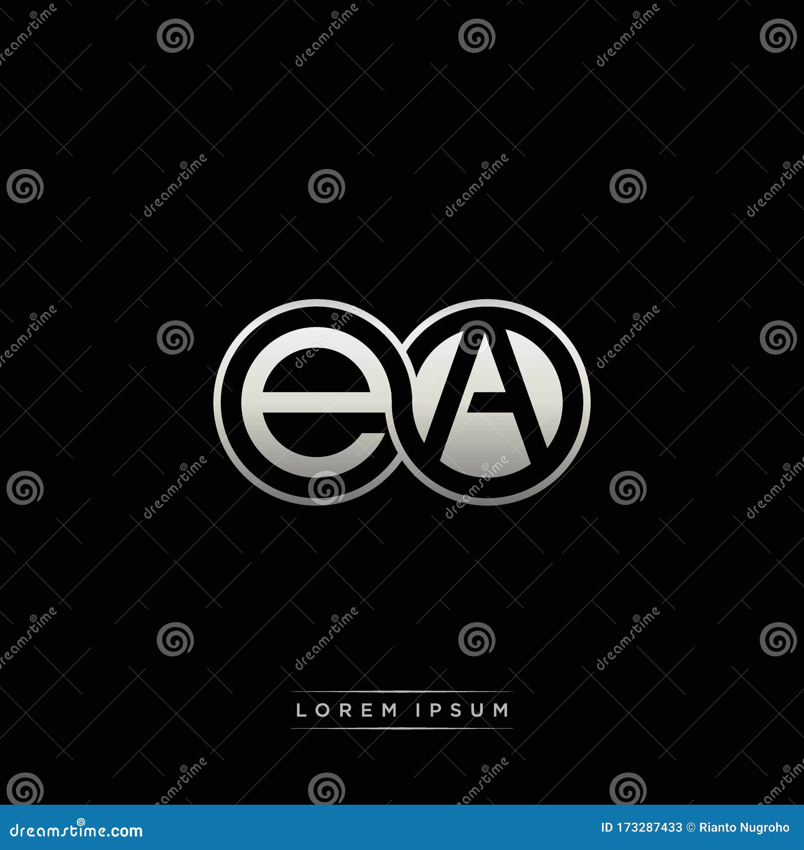 EA Initial Letter Linked Circle Capital Monogram Logo Modern Template ... EA Initial Letter Linked Circle Capital Monogram Logo Modern Template ...