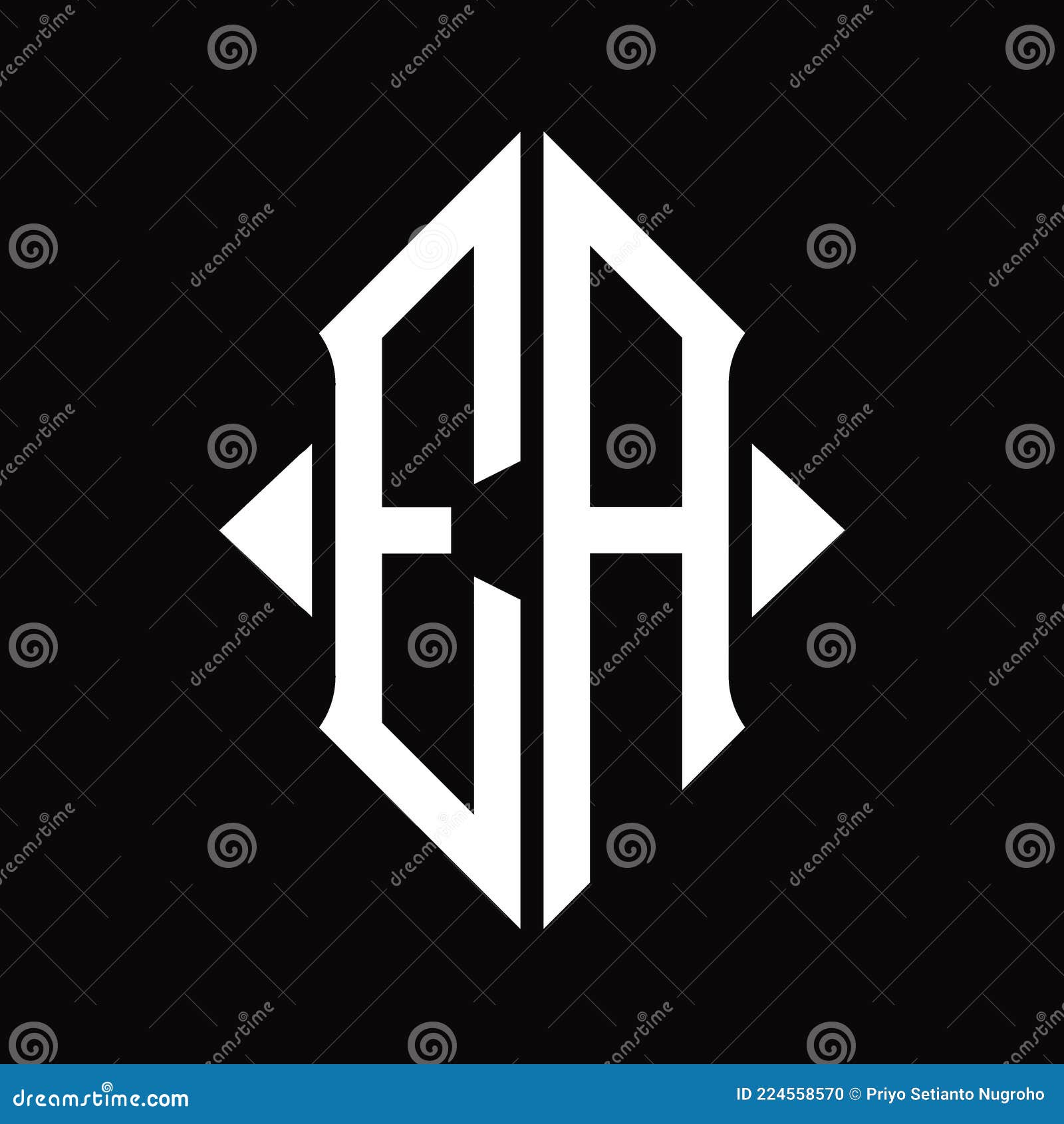 EA Logo Monogram with Shield Shape Isolated Design Template Stock ...