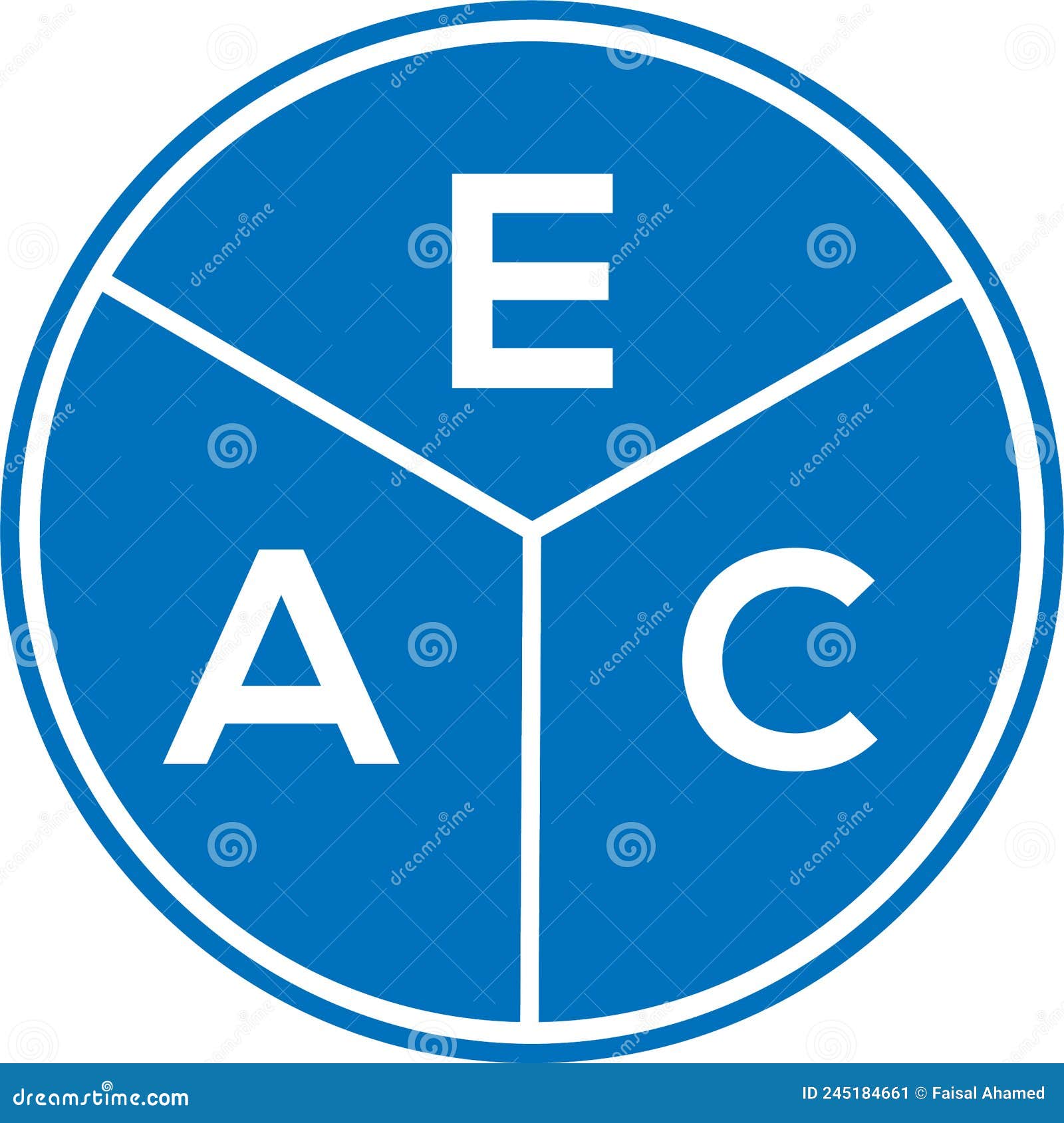 EAC Letter Logo Design On White Background. EAC Creative Circle Letter ... EAC Letter Logo Design On White Background. EAC Creative Circle Letter ...