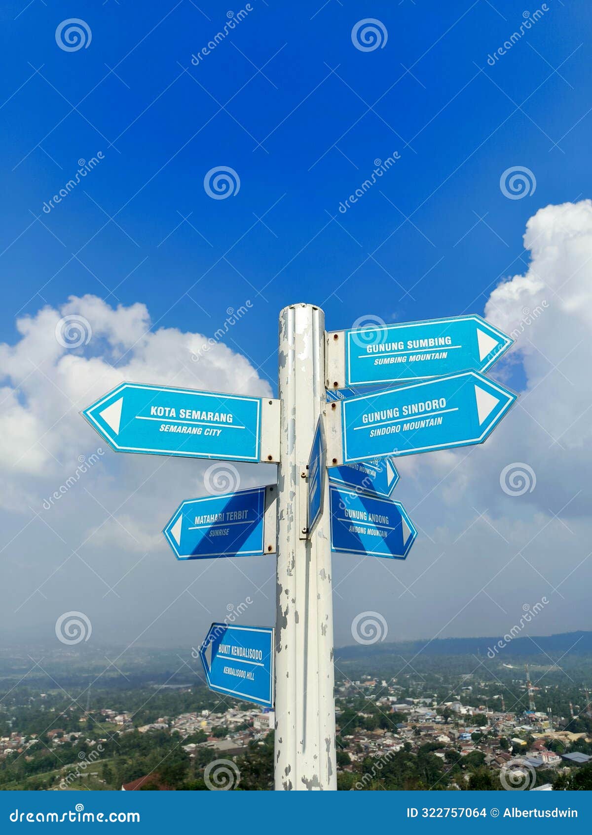 Each Direction Has Its Own Destination Stock Photo - Image of ...