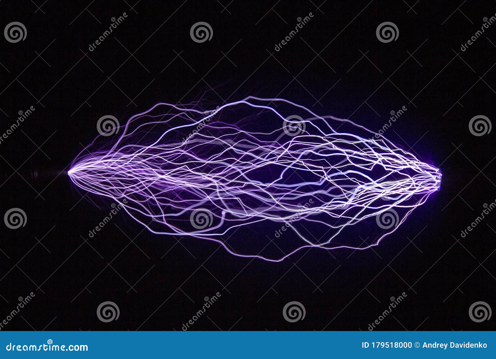 Image of Trajectories of Electric Discharges for Student Projects ...