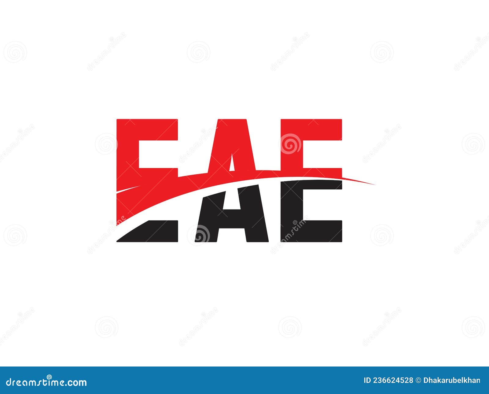 EAE Letter Initial Logo Design Vector Illustration Stock Vector ...